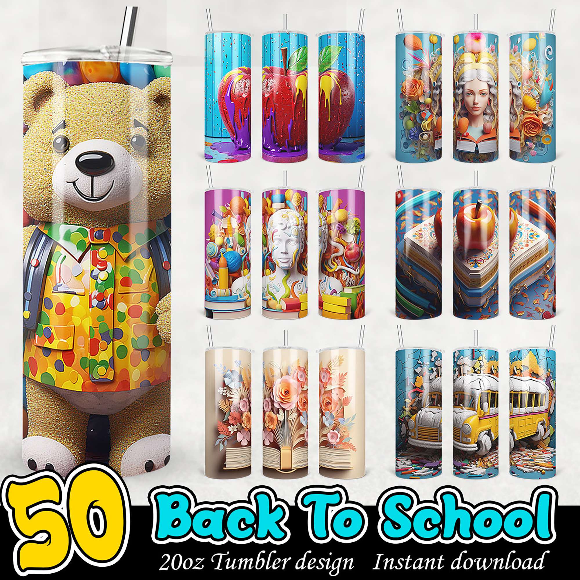 50 Back to School Tumbler Designs – svgpan