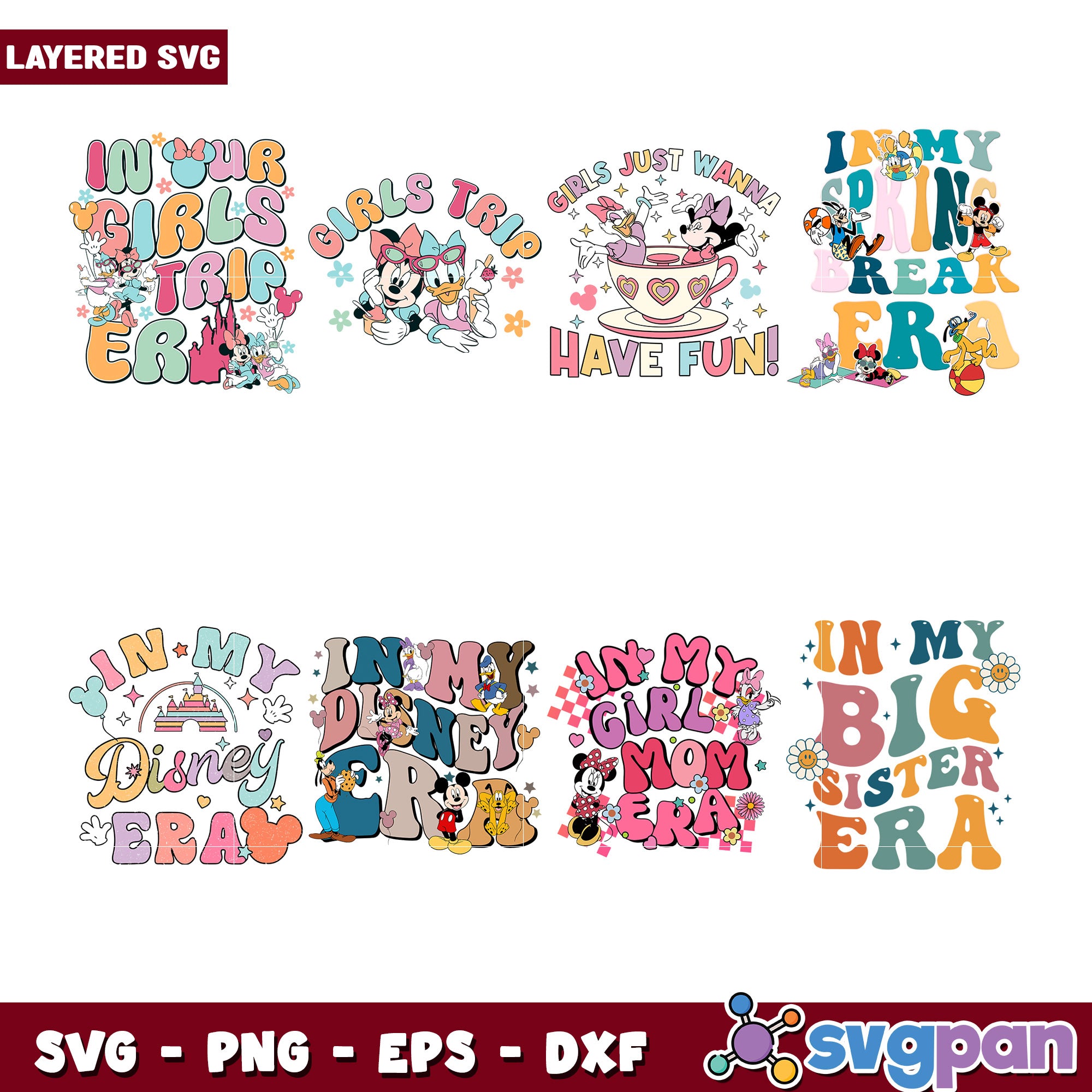 Disney Girls Trip SVG Bundle – svgpan
