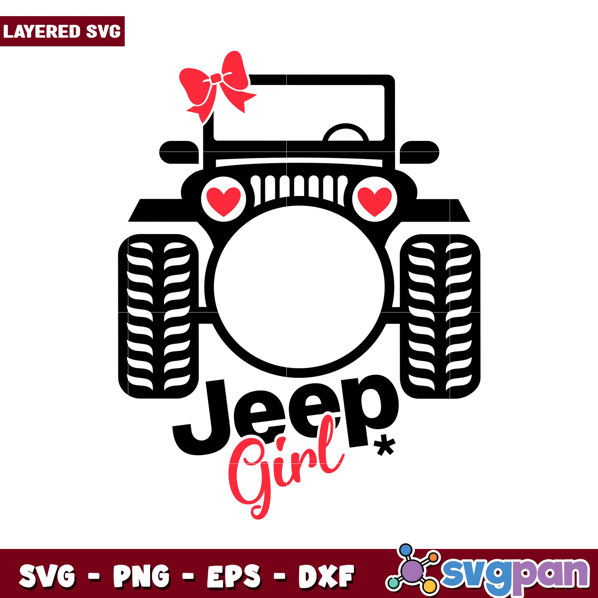 Jeep Girl SVG design for creative projects, perfect for enthusiasts ...