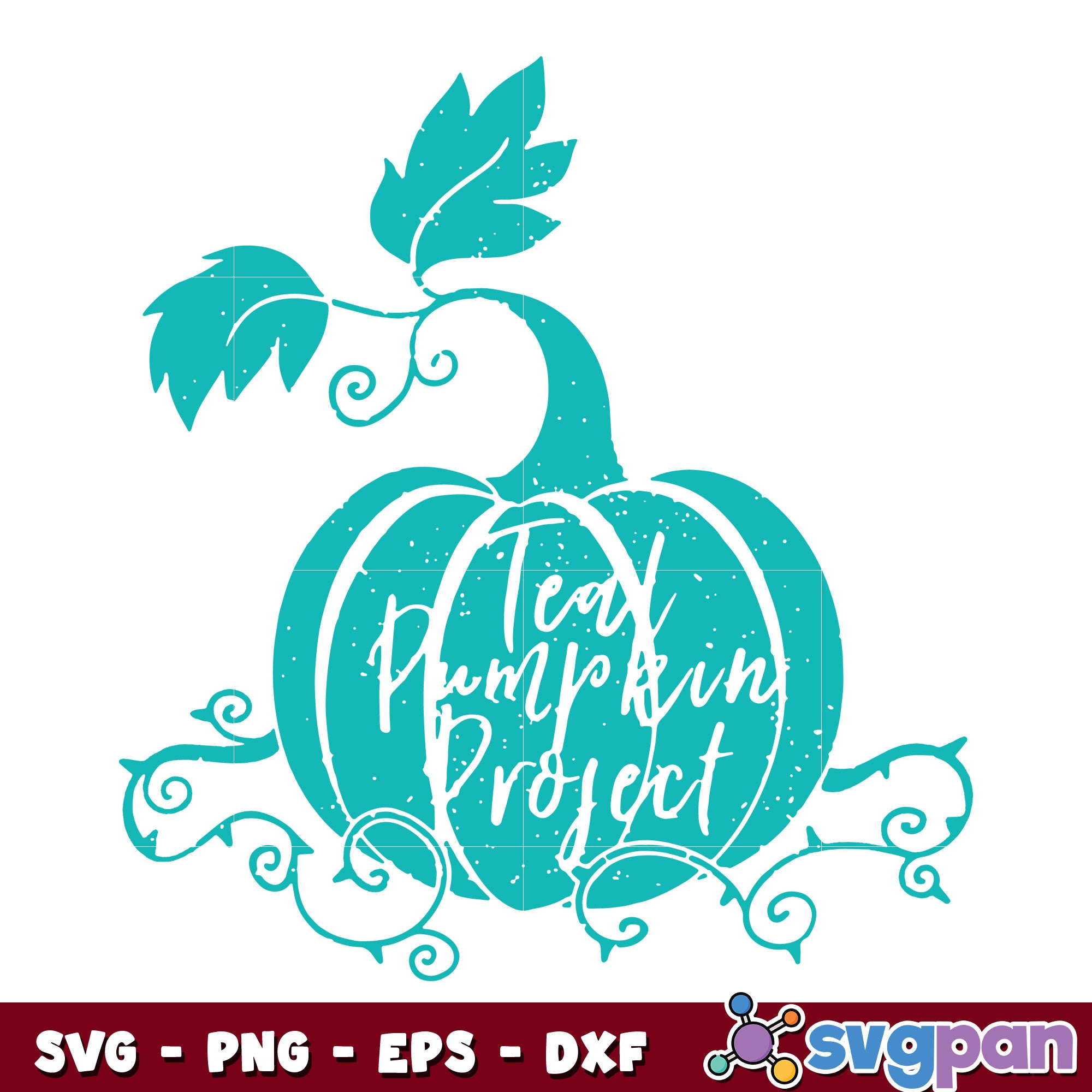 Teal Pumpkin Food Allergy Halloween Awareness Cute Matching svg – svgpan
