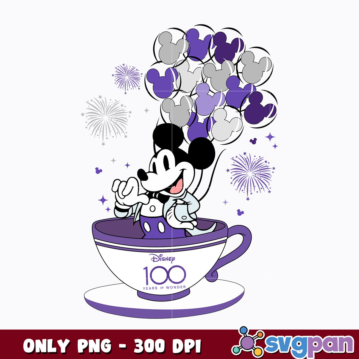 Disney 100 Years of Wonder Mickey Mouse png – svgpan
