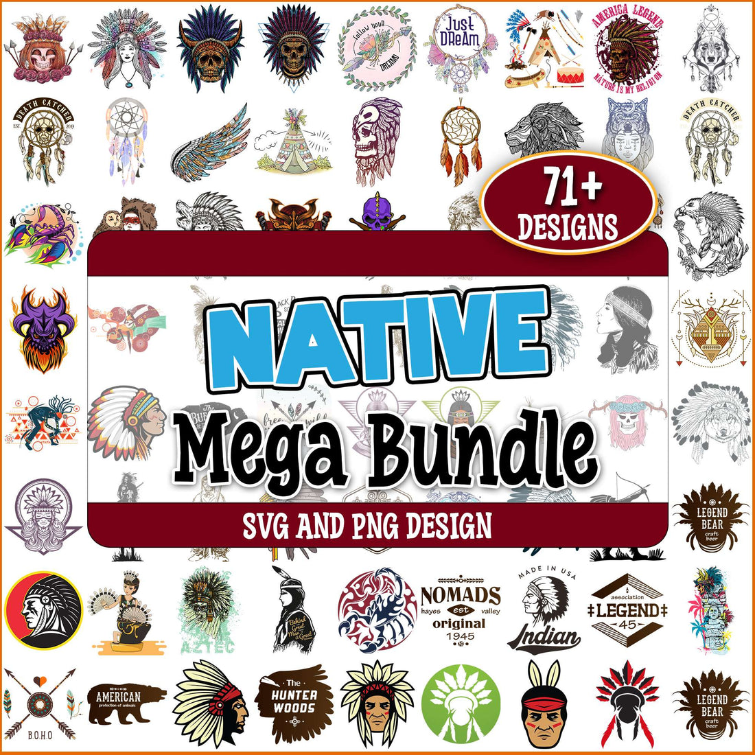 America legend svg bundle, native american svg, native american tribes ...