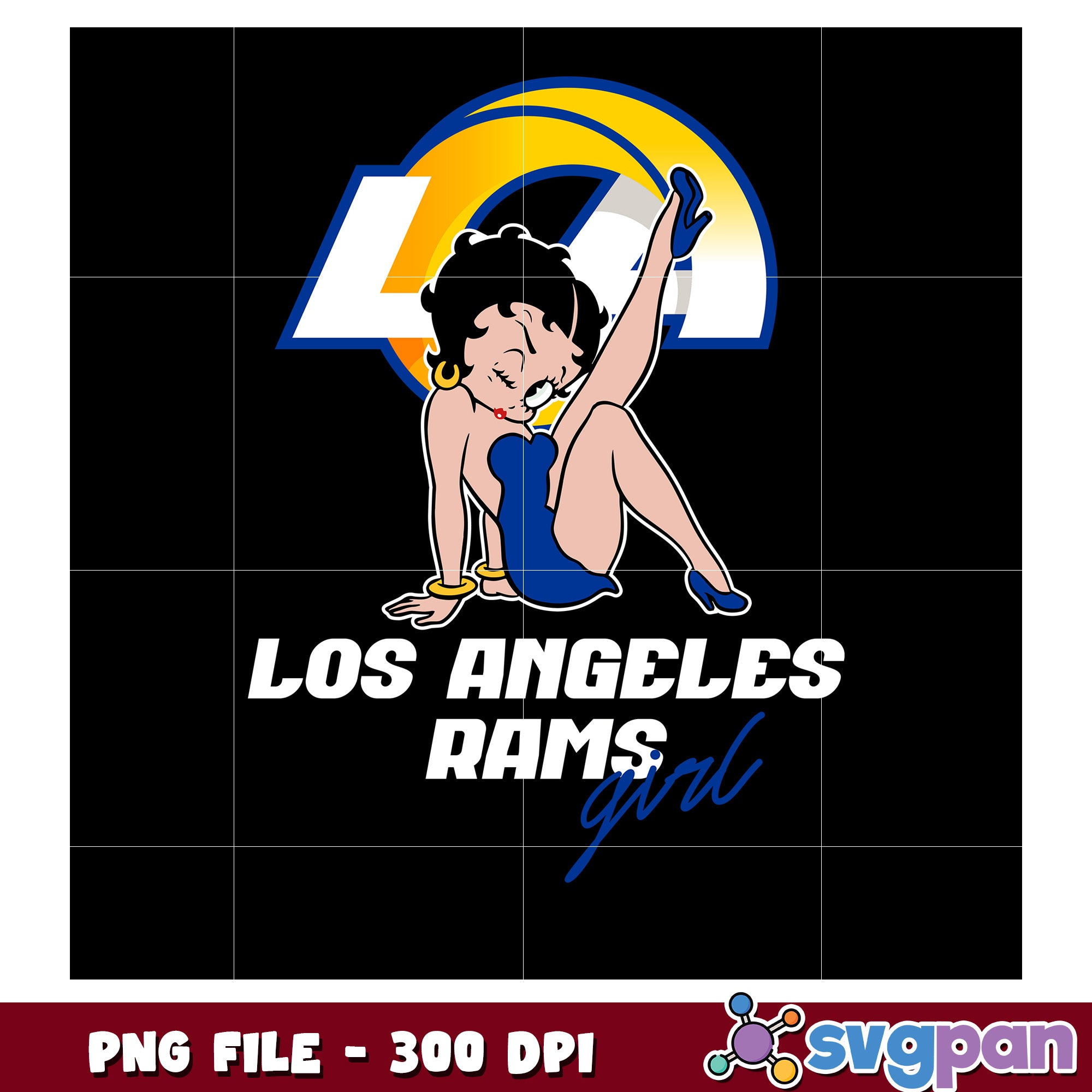 American football los angeles rams girl png, national football league ...