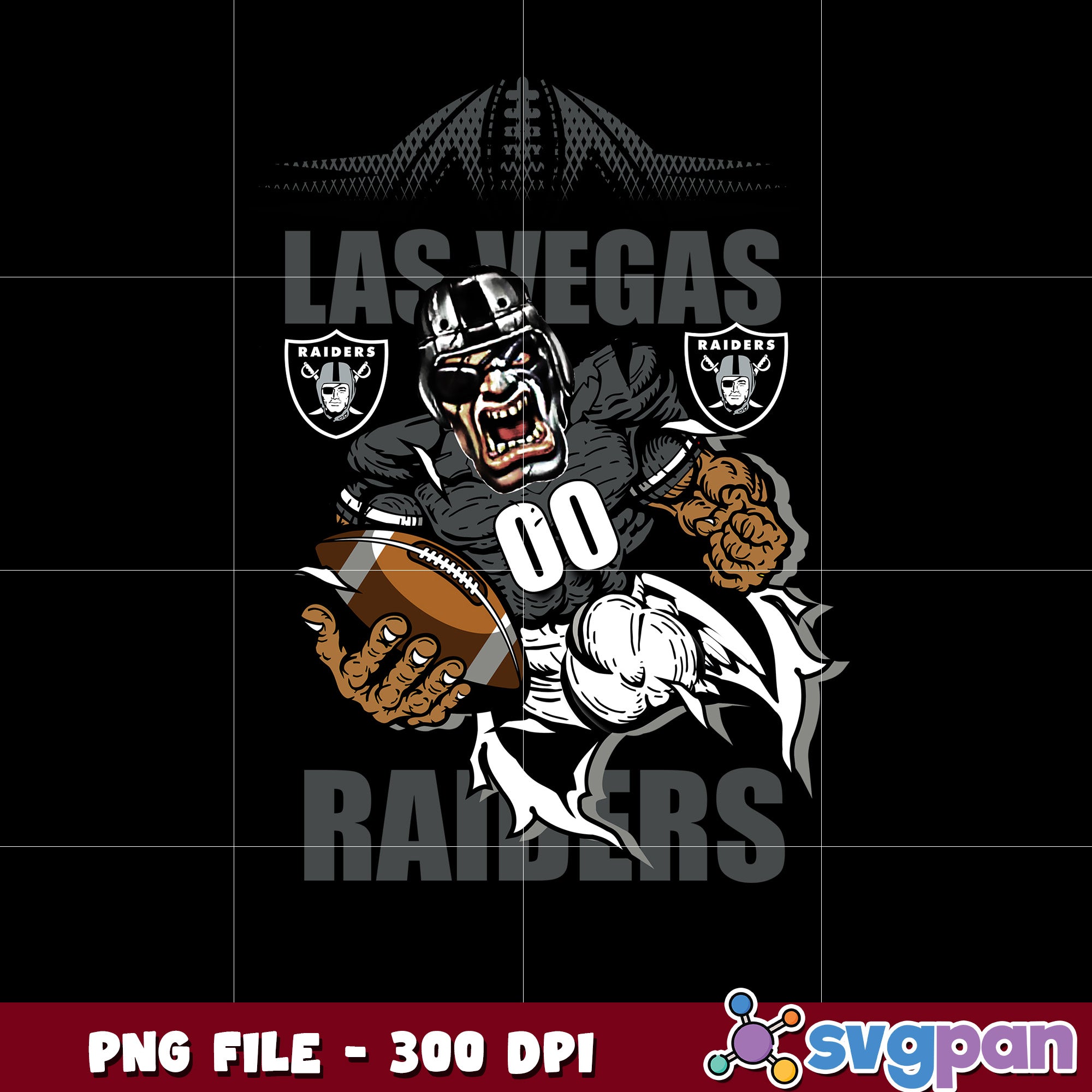 Animal las vegas raiders logo design png, national fottball league png ...