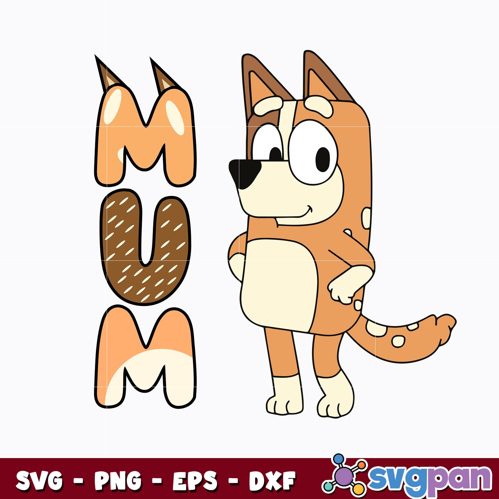 Bluey mum chilli svg – svgpan