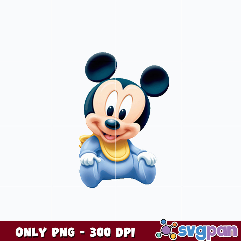 Mickey Baby png, Mickey Mouse png – svgpan