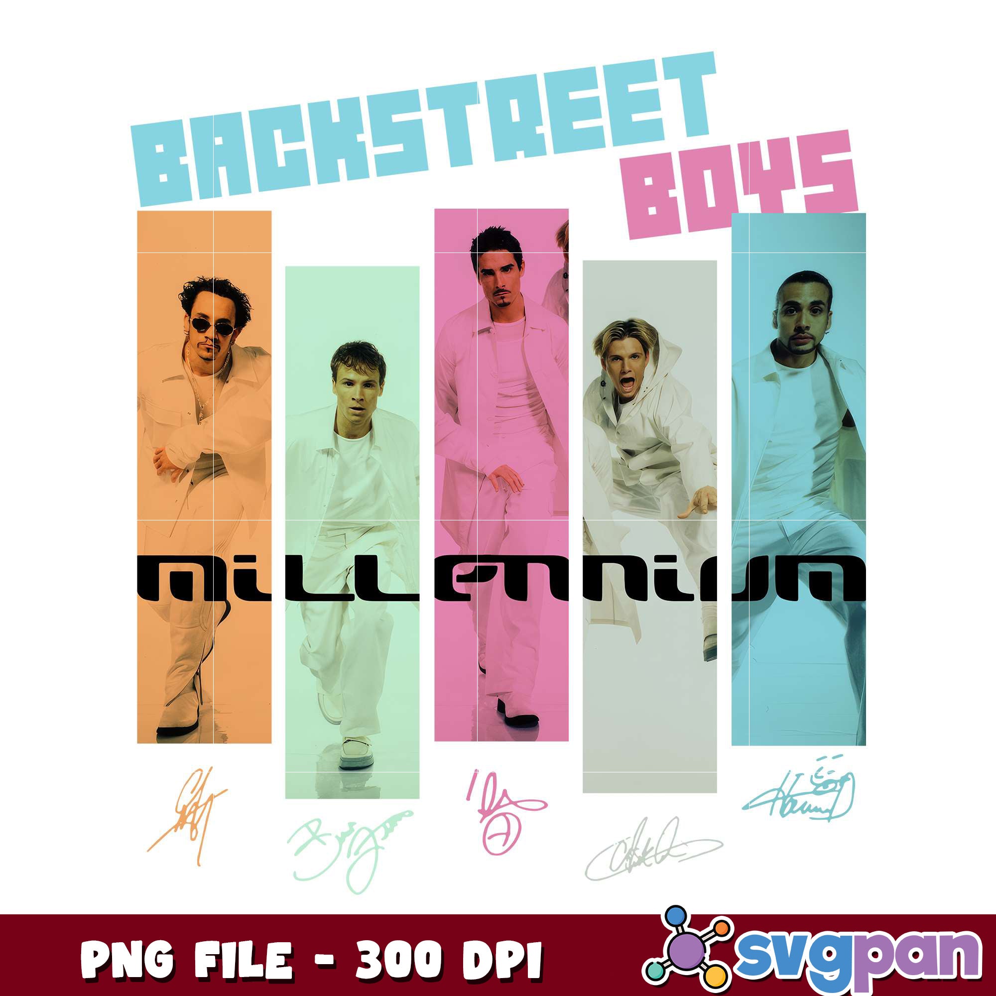 Backstreet boys millennium signature png, backstreet boys png, backstr ...