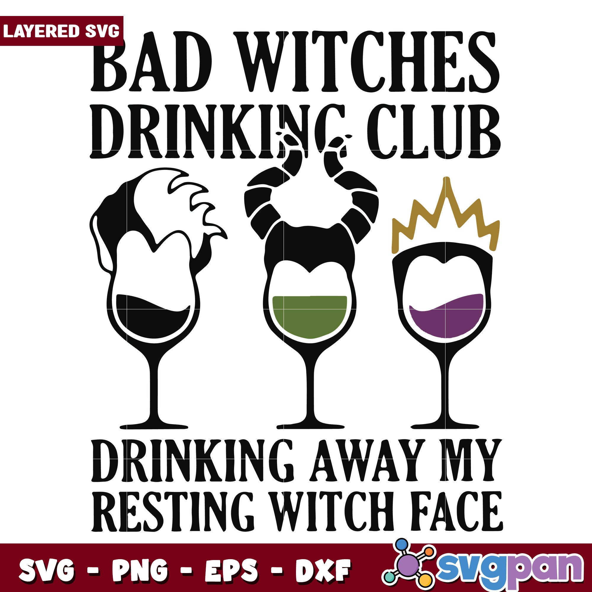 Bad witches drinking club svg, halloween cocktail squad svg, spooky gi – svgpan