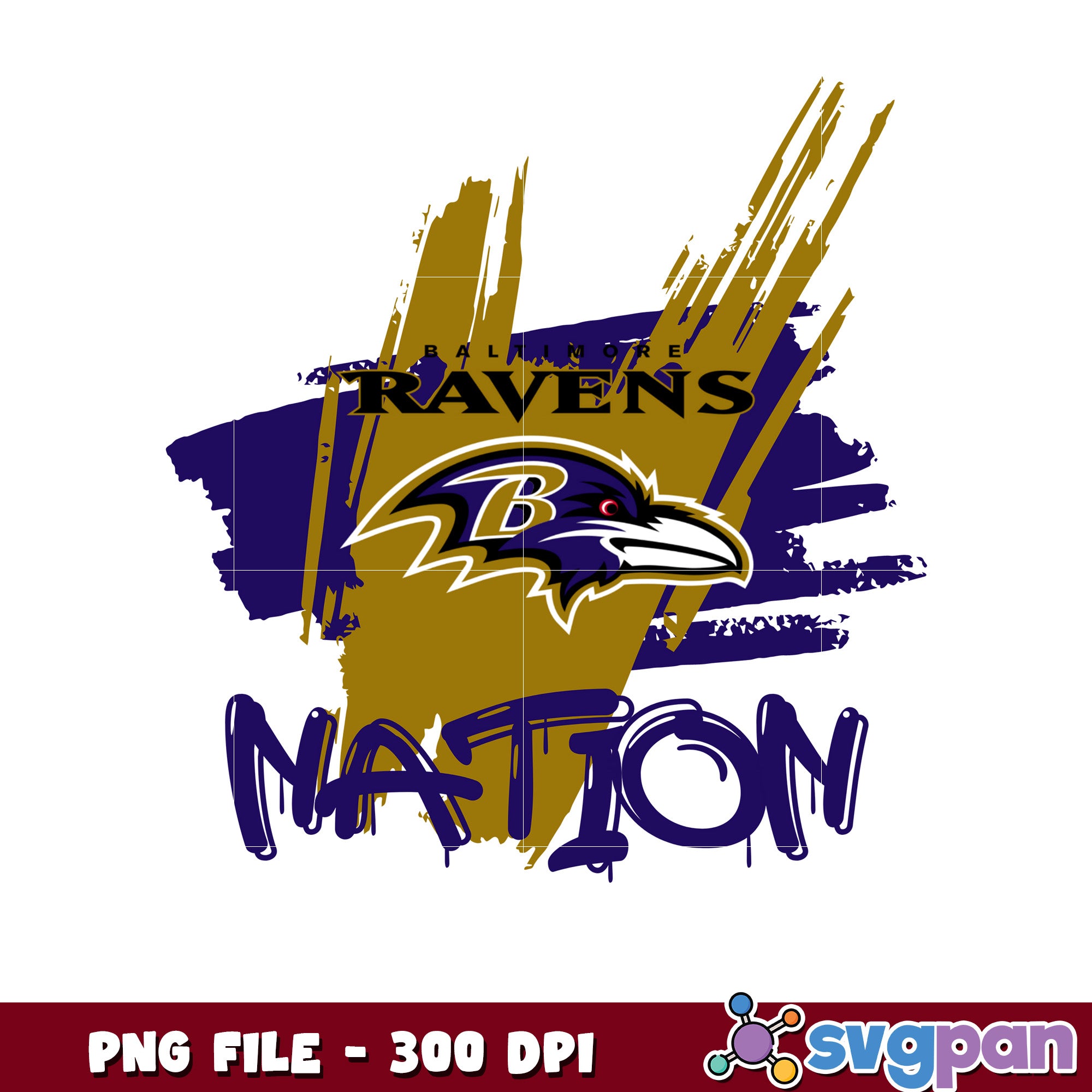 Baltimore ravens nfl helmet nation design png, american football png ...