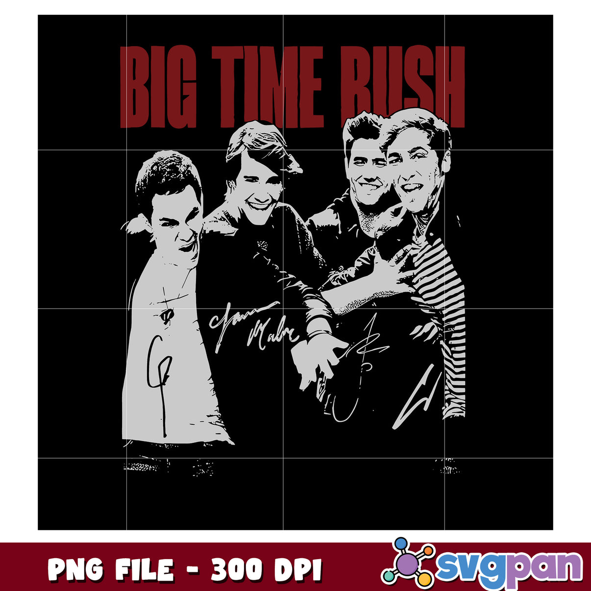 Big time rush png, boy band png, pop music png – svgpan