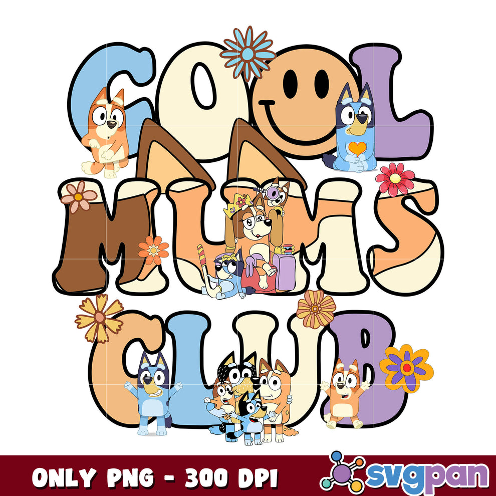 Bluey chilli cool mums png, Bluey mom png, Bluey dog png – svgpan