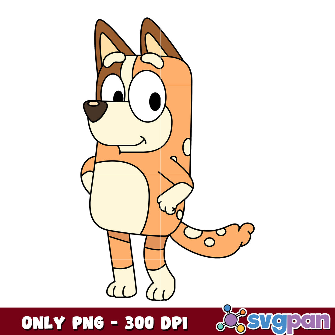 Bluey chilli dog png, Bluey characters png, bluey dog png – svgpan
