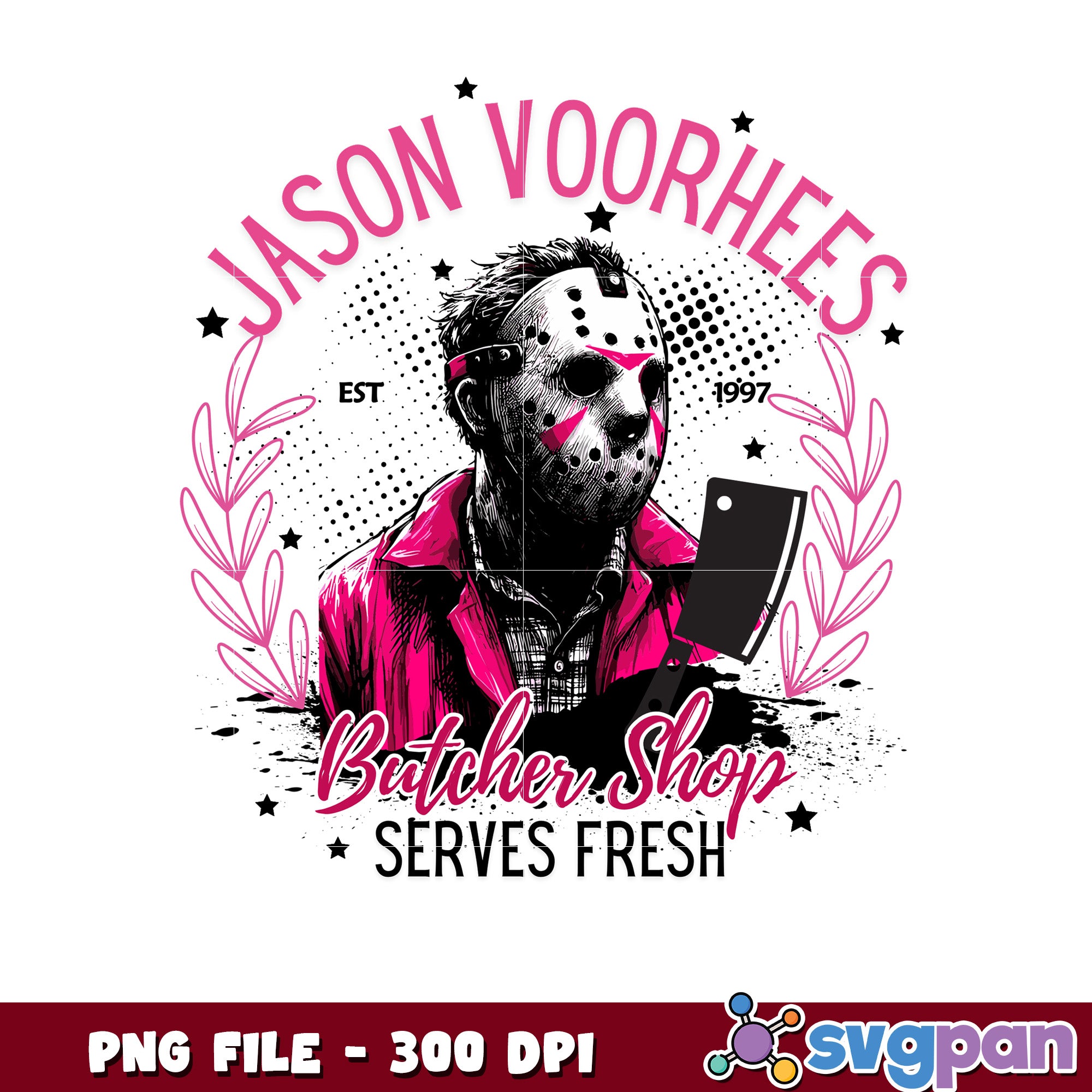 Butcher shop serves fresh png, halloween horror characters png, hallow ...