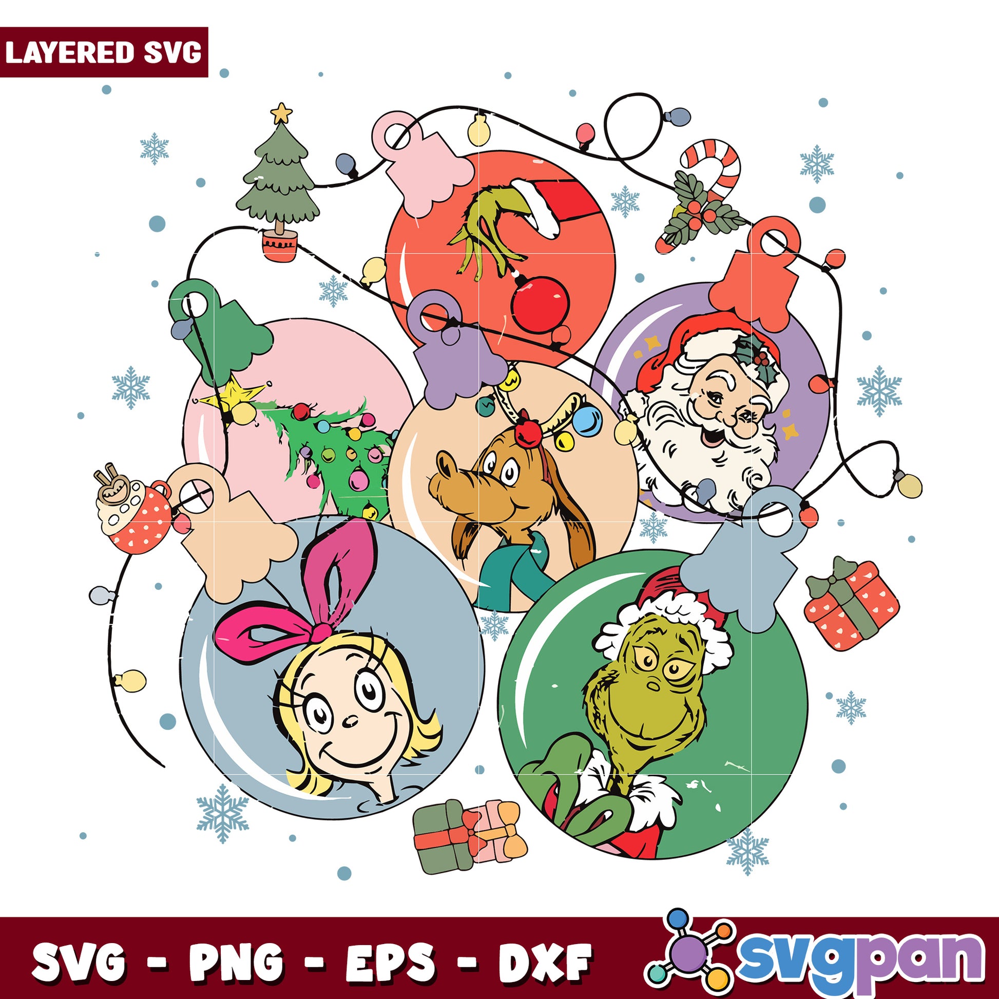 Christmas bell svg, grinch movie svg, grinch character svg – svgpan
