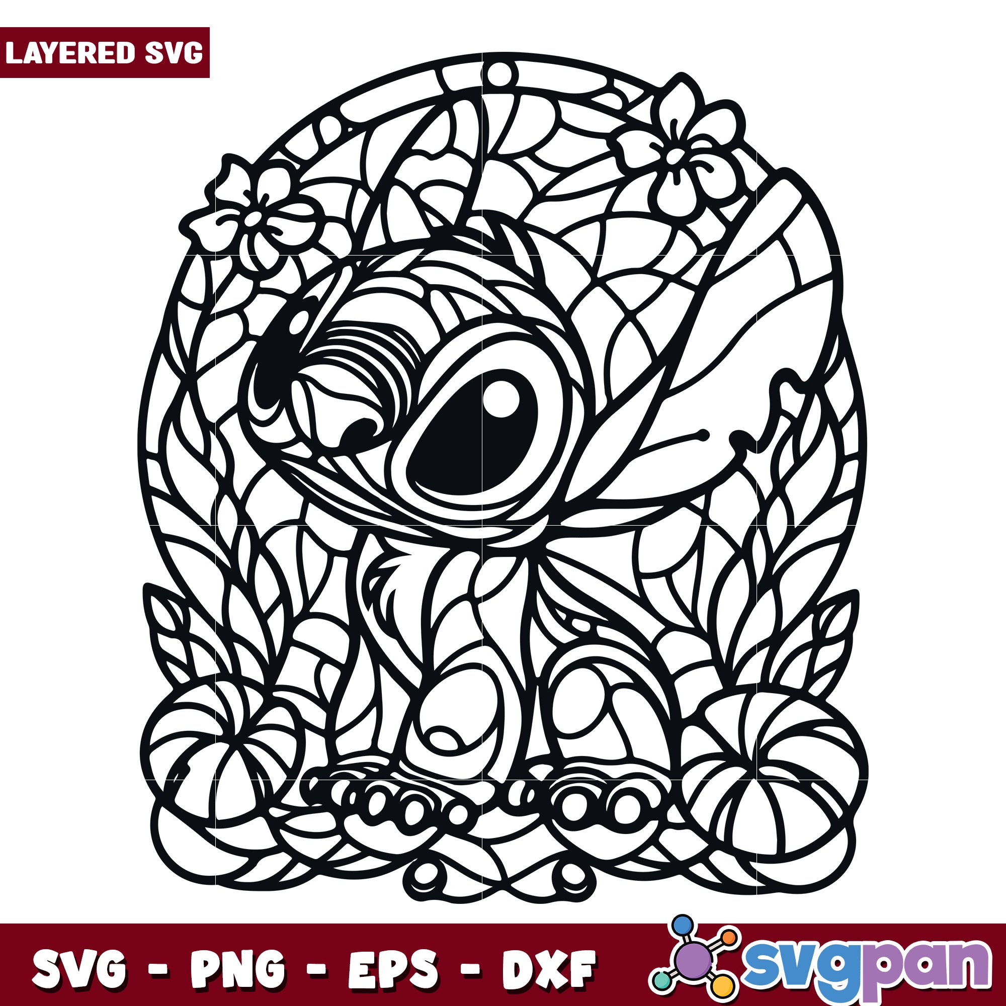 Cute Cartoon Creature SVG Design for Creative Projects – svgpan