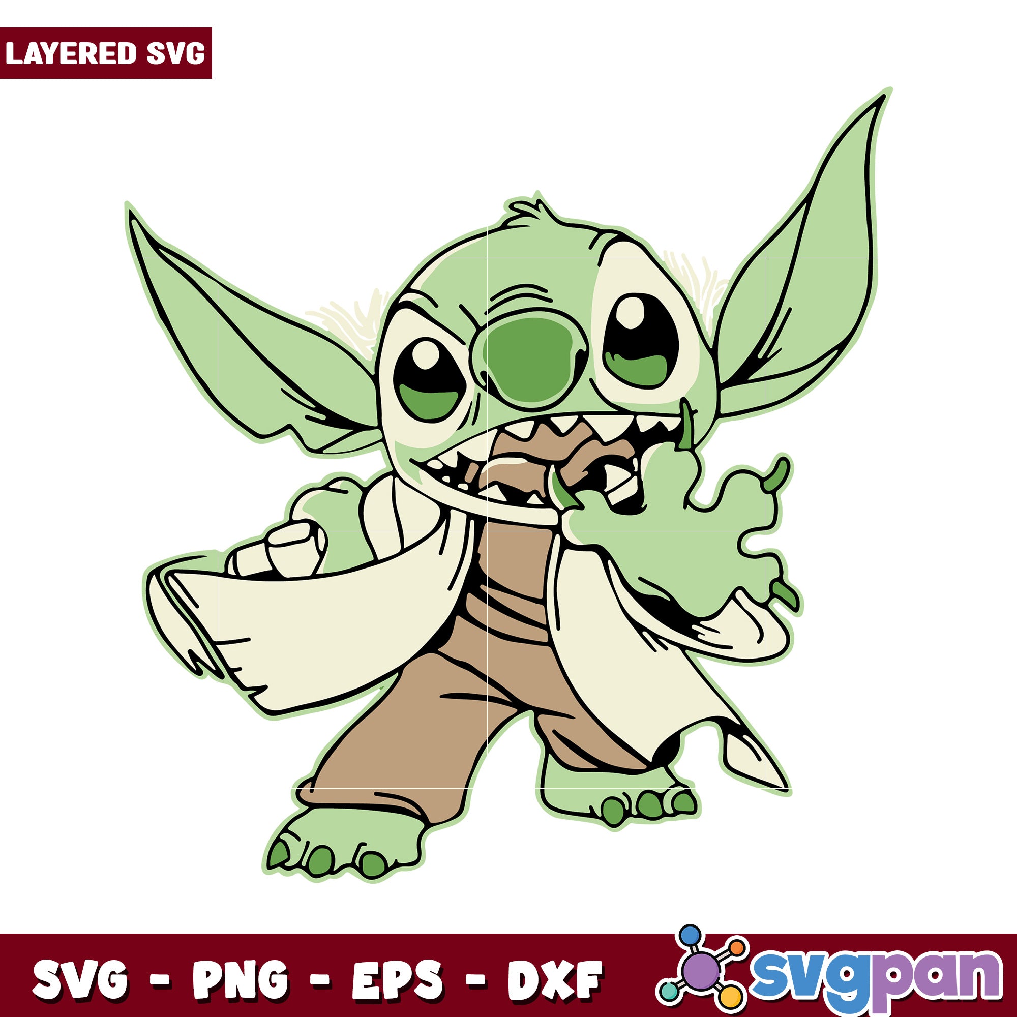 Cute cartoon character design for crafting, perfect for prints and sti ...