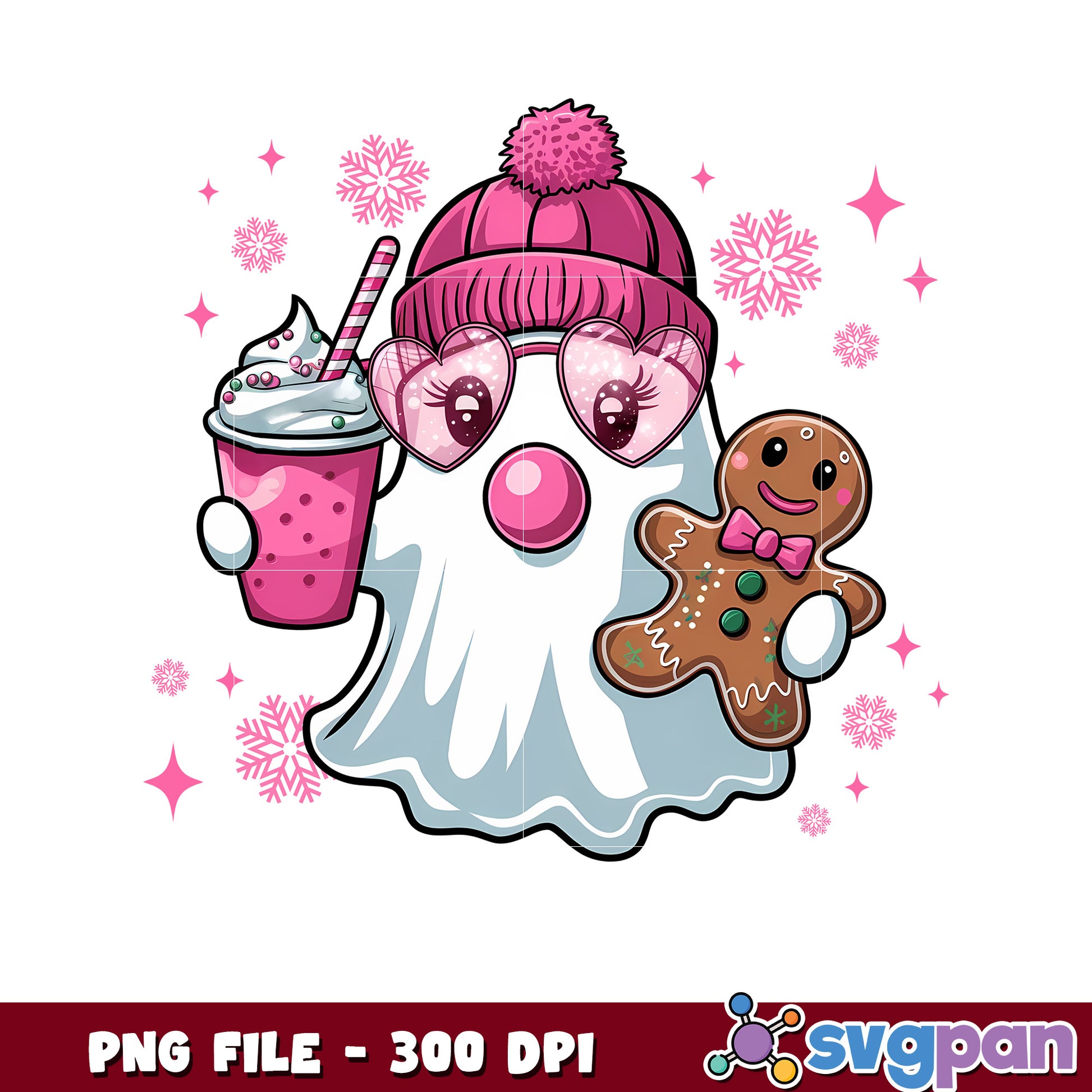 Cute ghoul png, christmas png, cartoon characters png – svgpan
