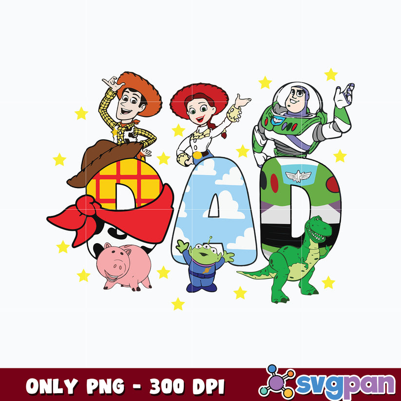Woody friends toy story dad png – svgpan