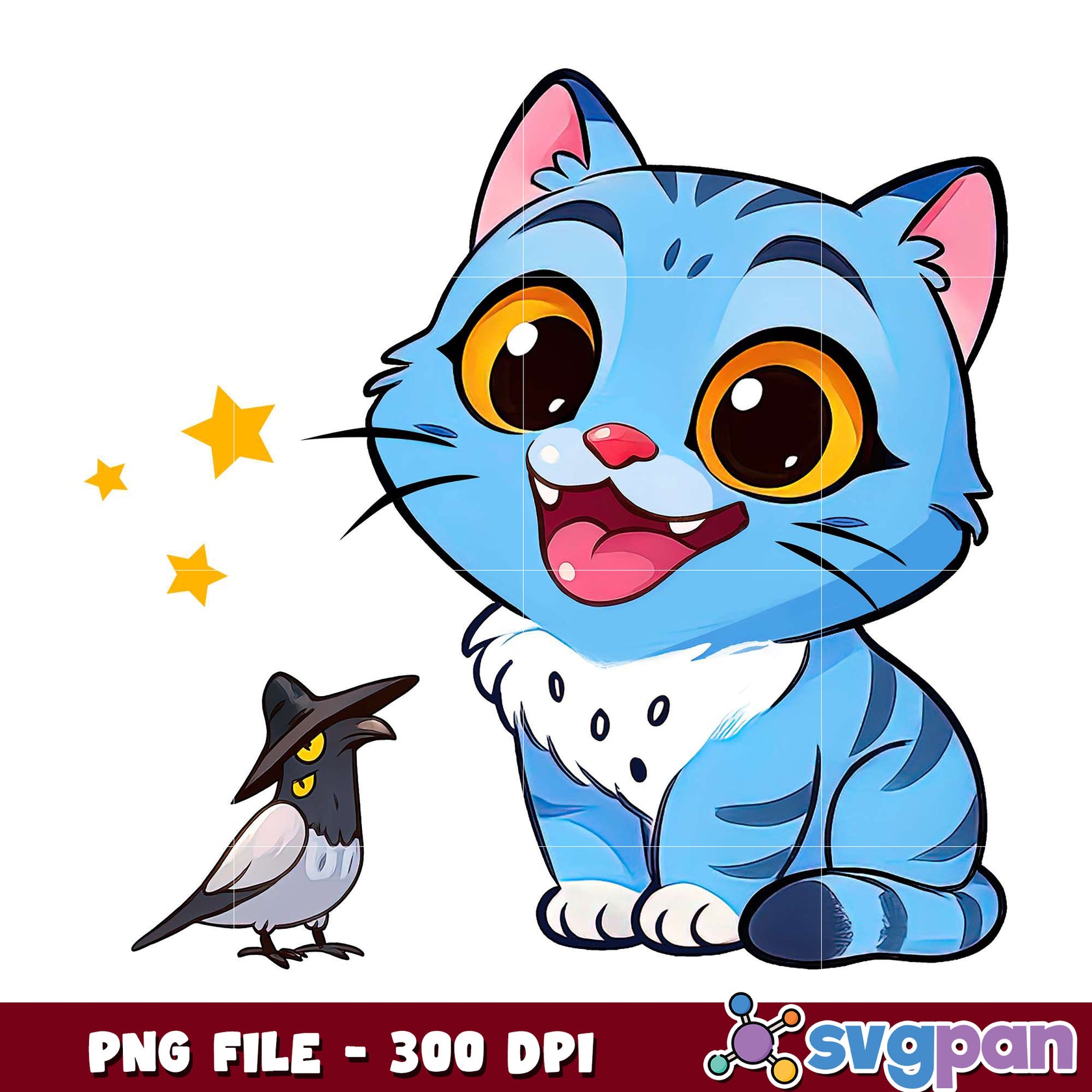 Derpy cute tiger png, funny animal png, cartoon tiger png – svgpan