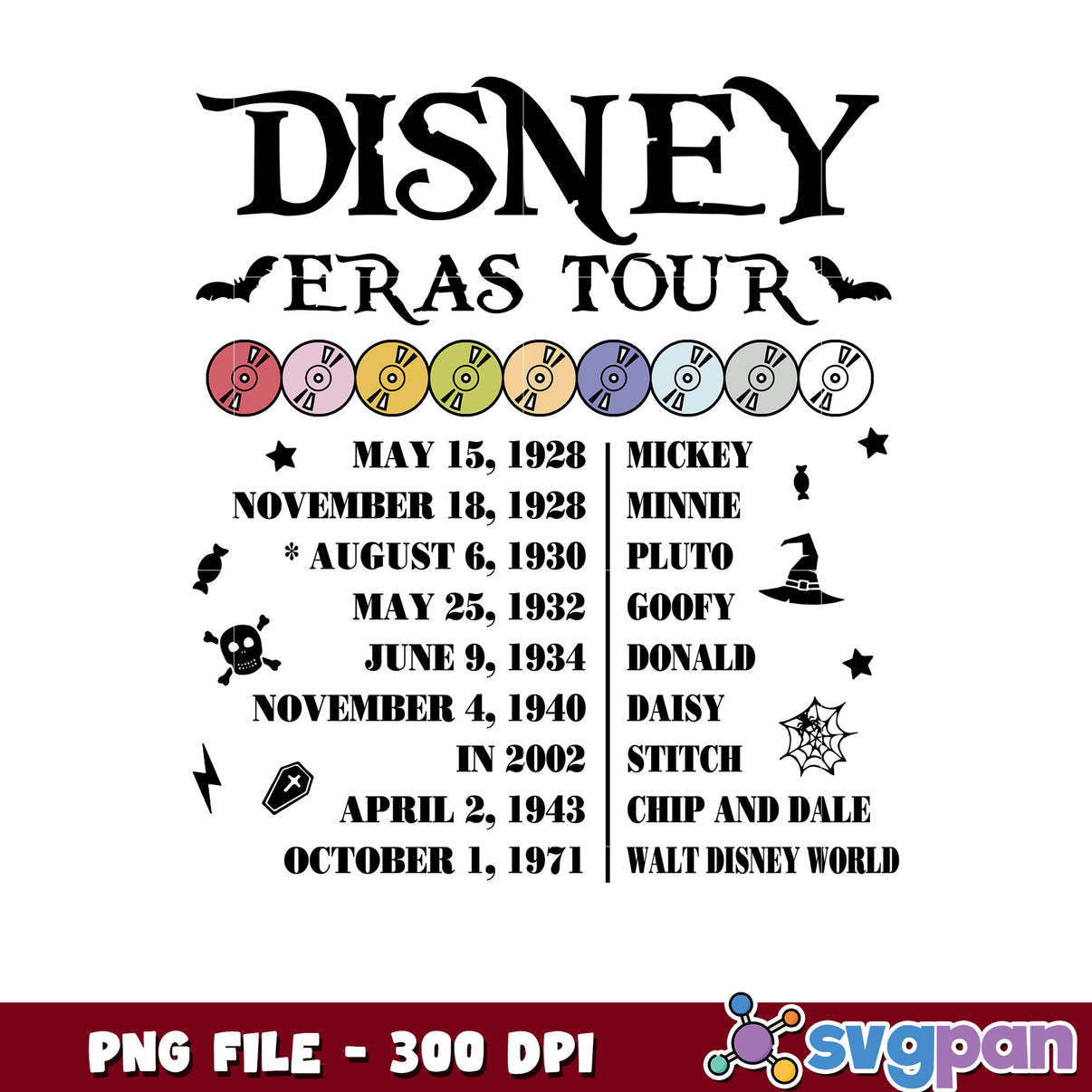 Disney eras tour list png, halloween princess png, halloween costumes ...