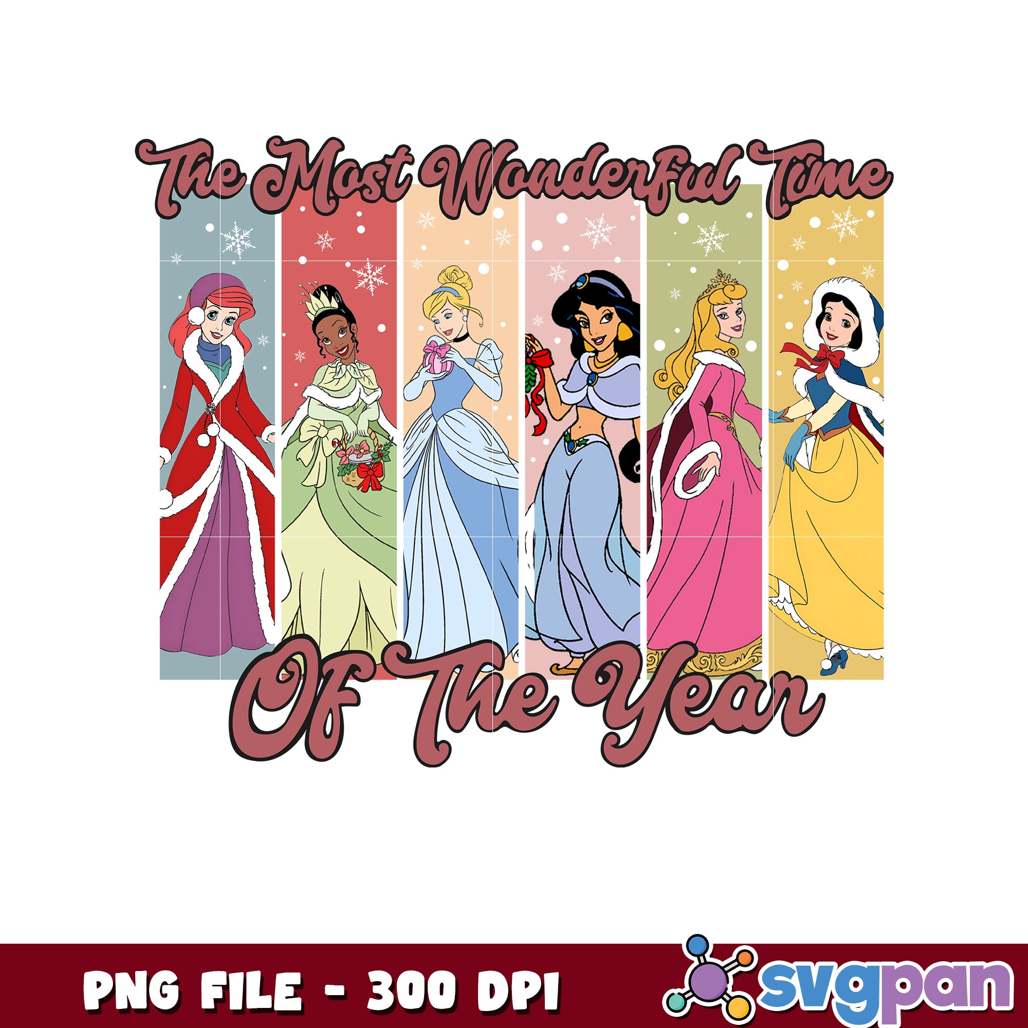 Disney princess png, chistmas png, christmas cards png – svgpan