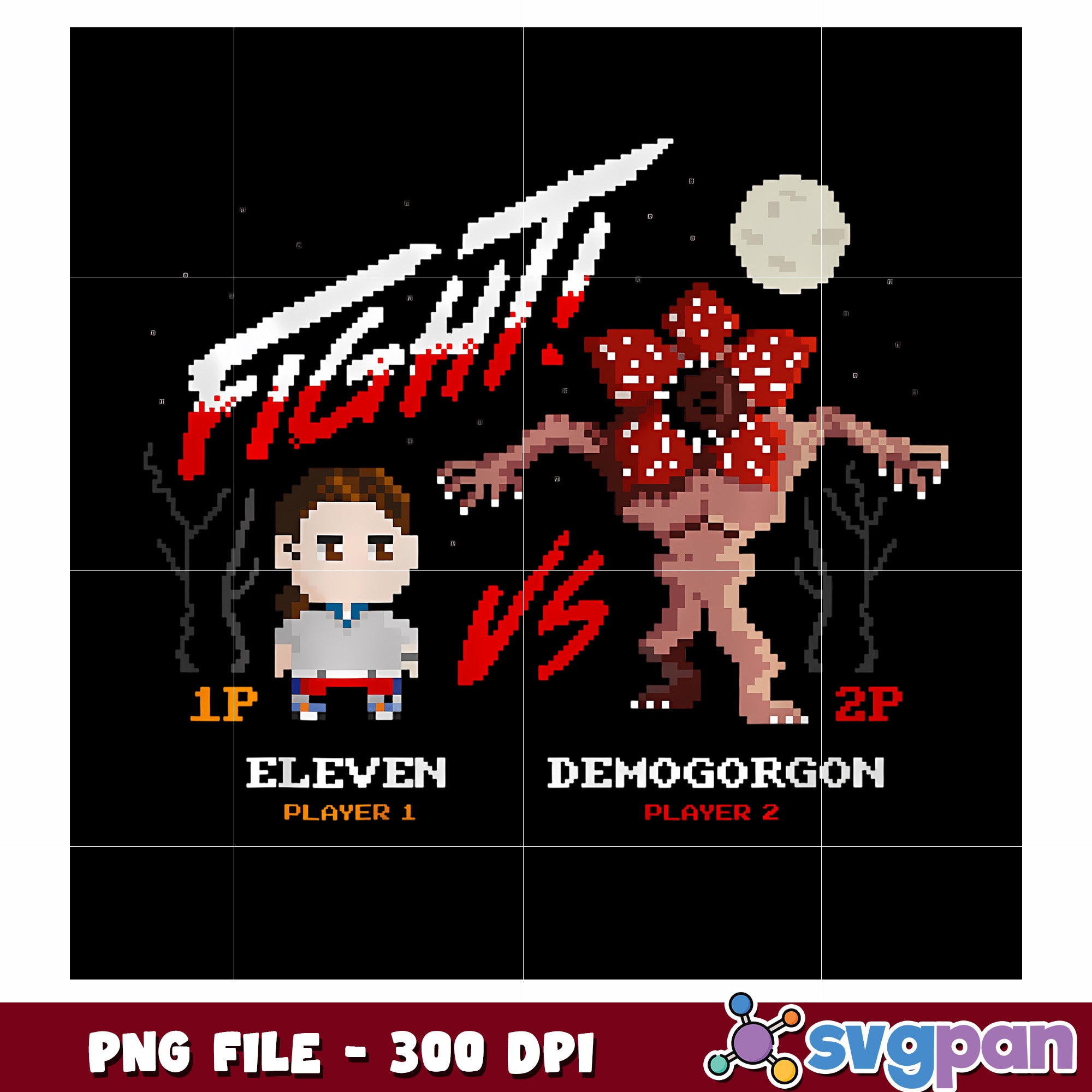 Eleven vs demogorgon png, stranger things logo png, netflix horror png ...