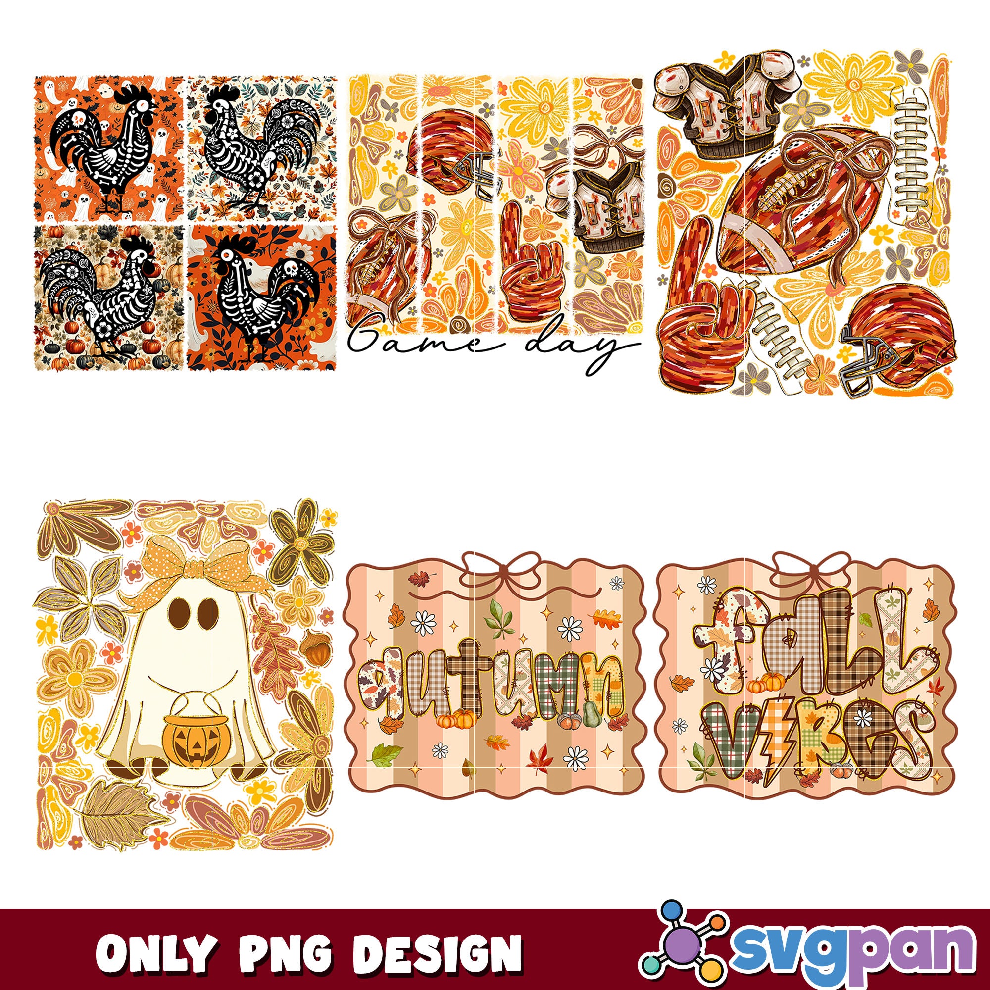 Fall vibes png bundle, autumn falls png, first day of fall png – svgpan