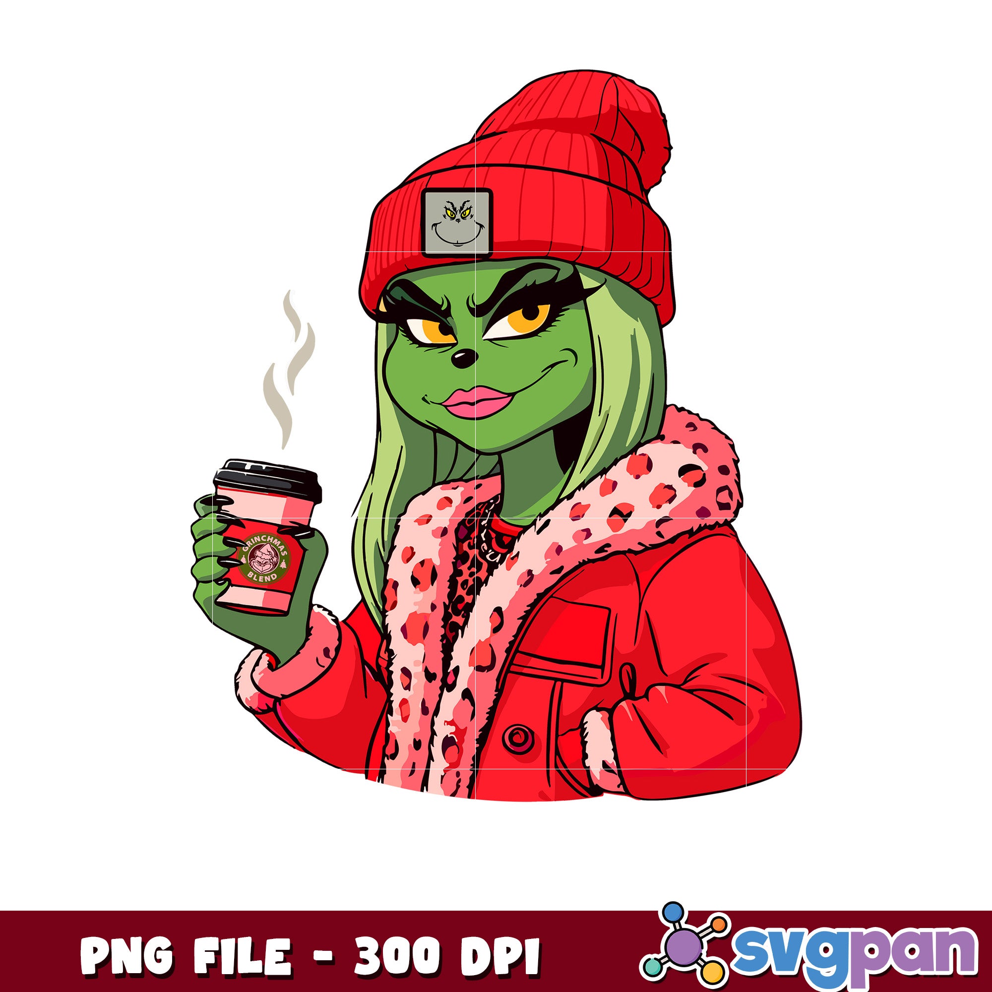 Female grinch png, grinch quotes png, christmas time png – svgpan