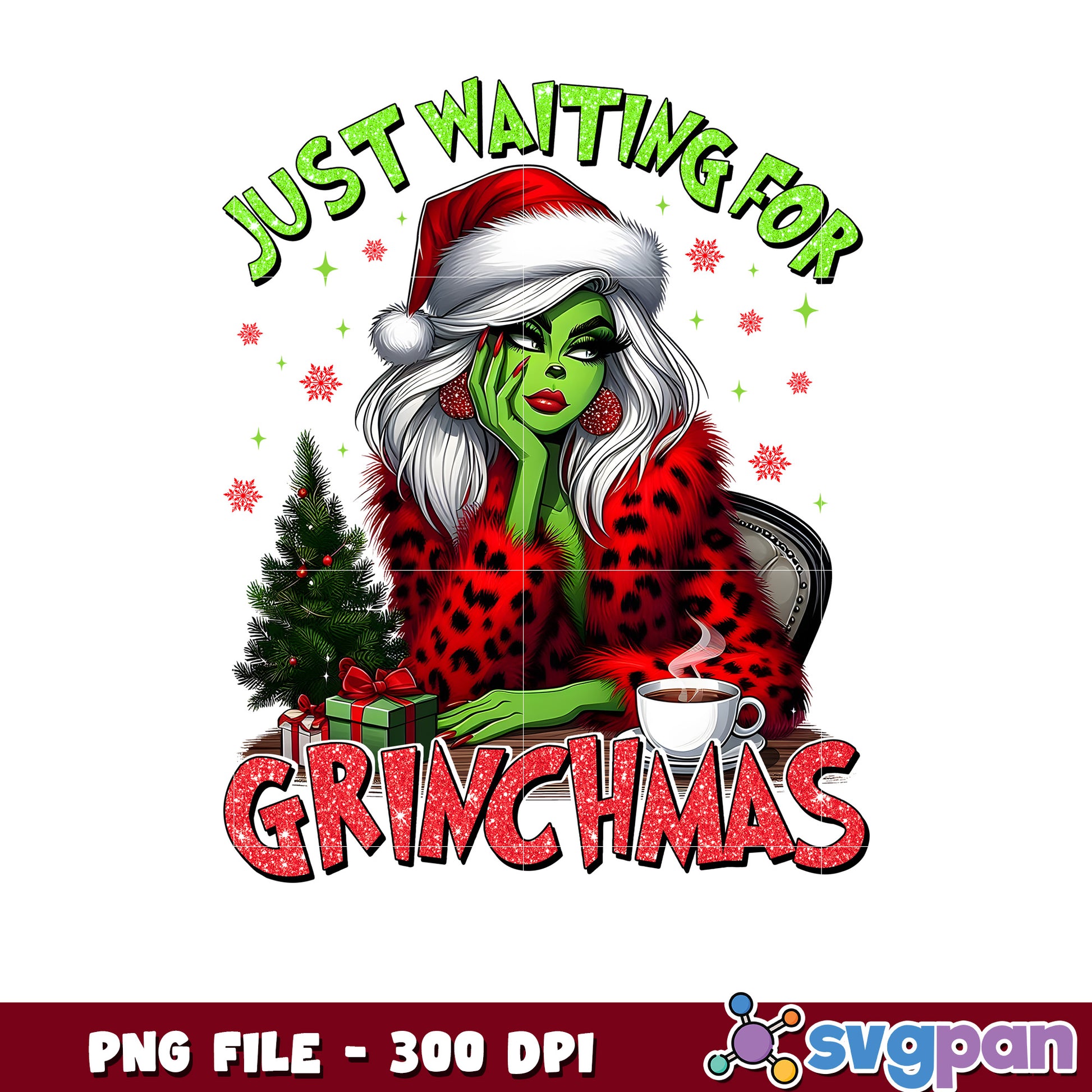 Female grinch waiting png, baby grinch png, grinch face png – svgpan