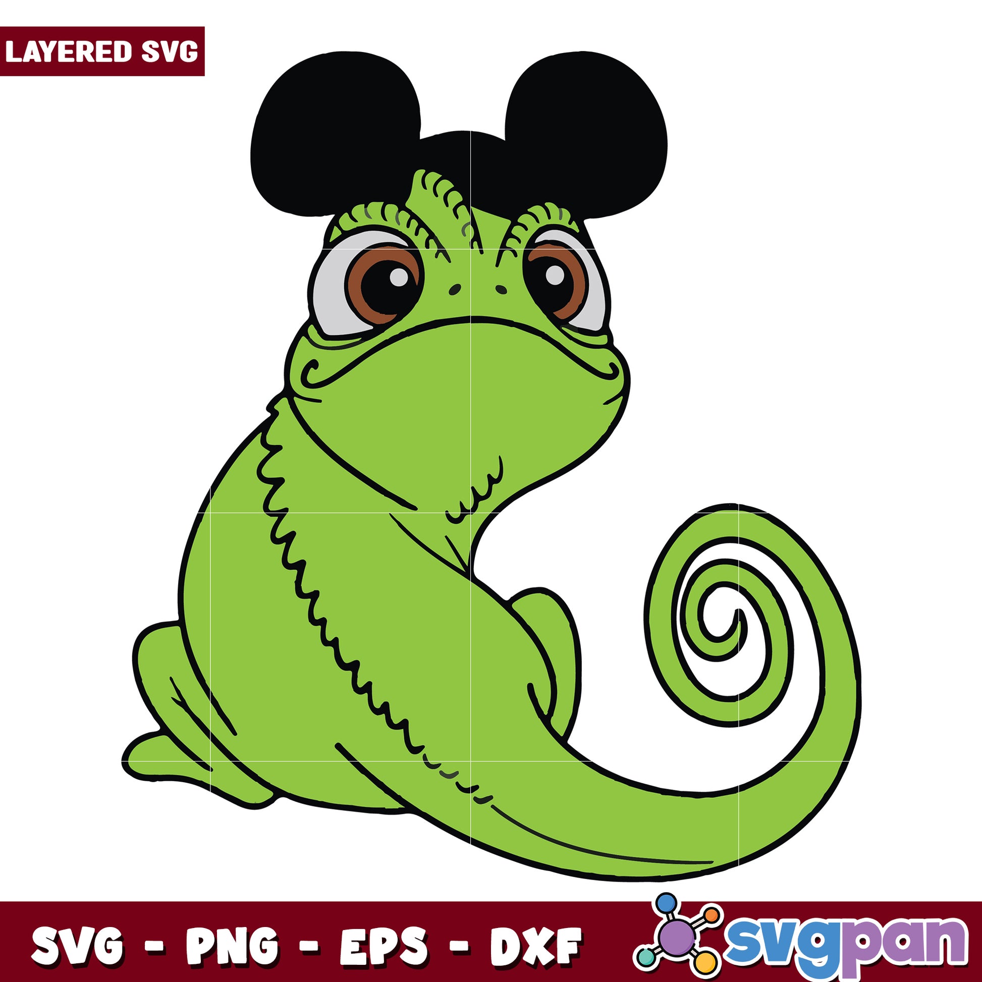 Funny chameleon svg, disneyland parks svg, disney princess svg – svgpan