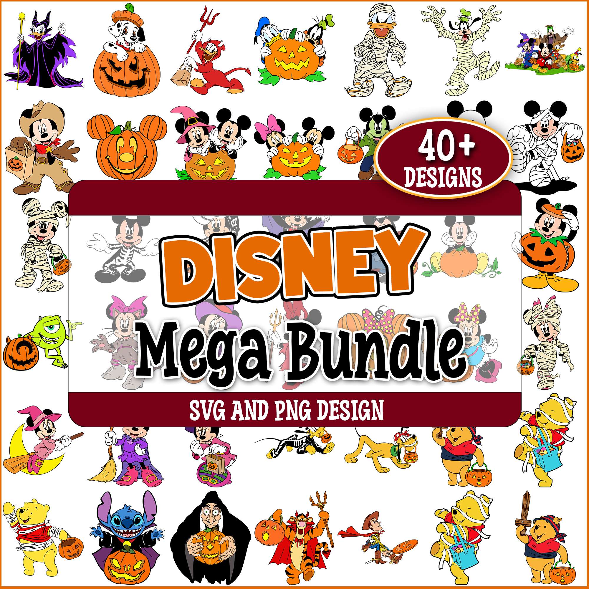 Halloween set disney svg bundle, halloween 1978 svg, disney movies svg ...