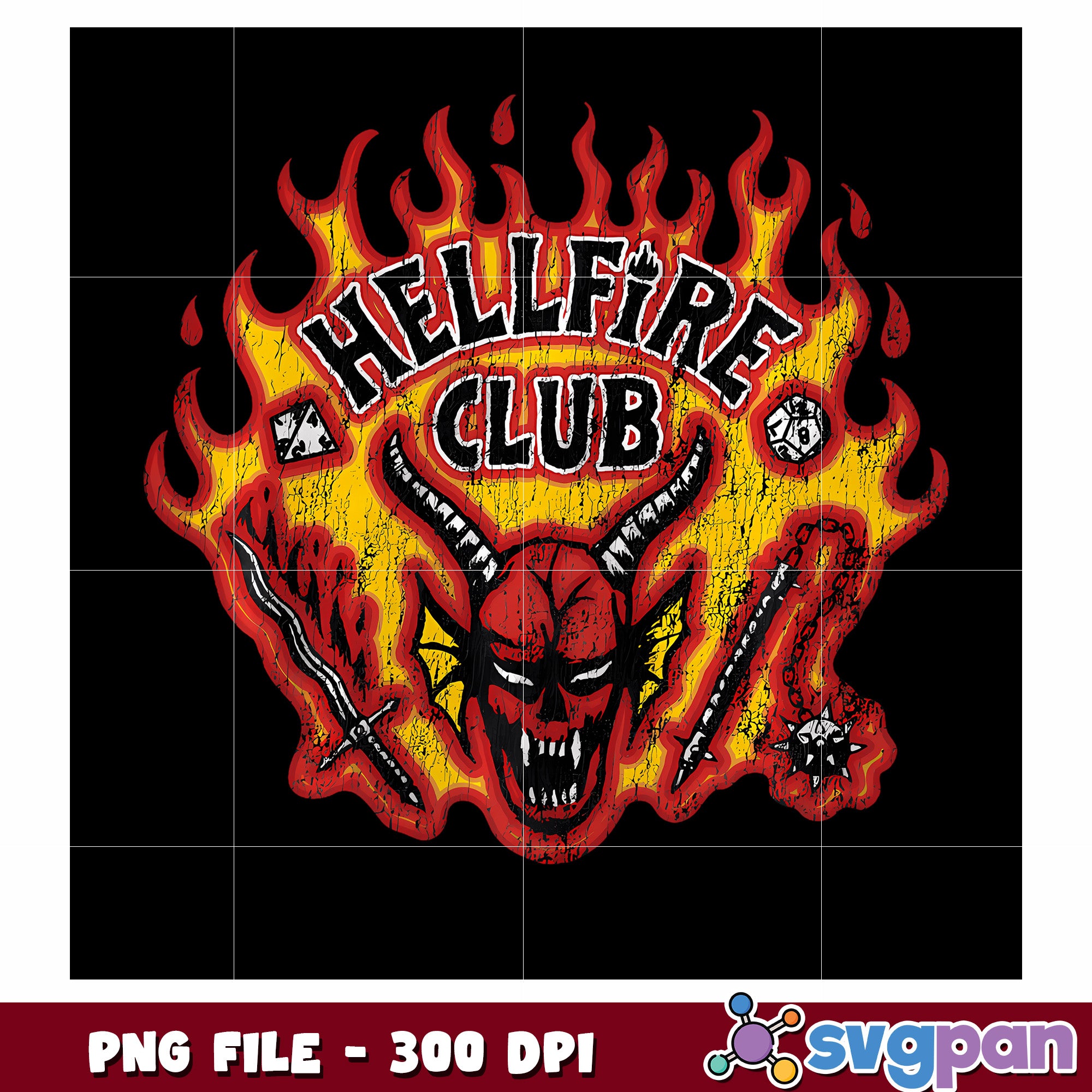 Helfire club png, stranger things png, netfllix png – svgpan