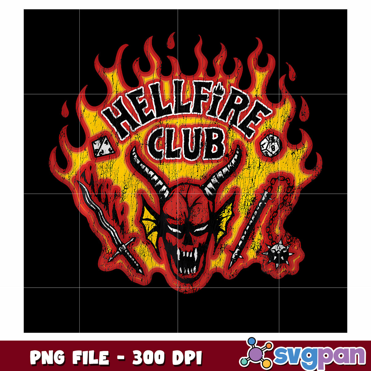 Helfire club png, stranger things png, netfllix png – svgpan