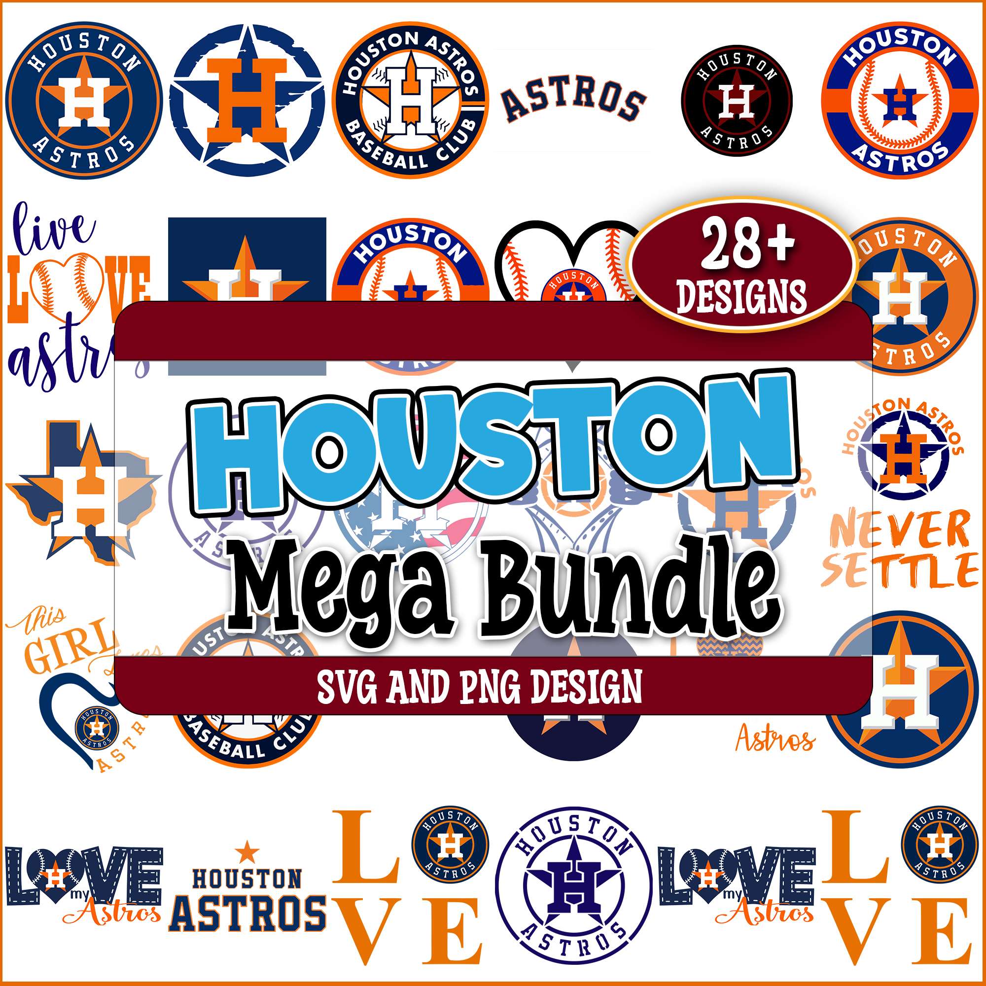 Houston astros logos svg bundle, houston astros games svg, houston ast ...