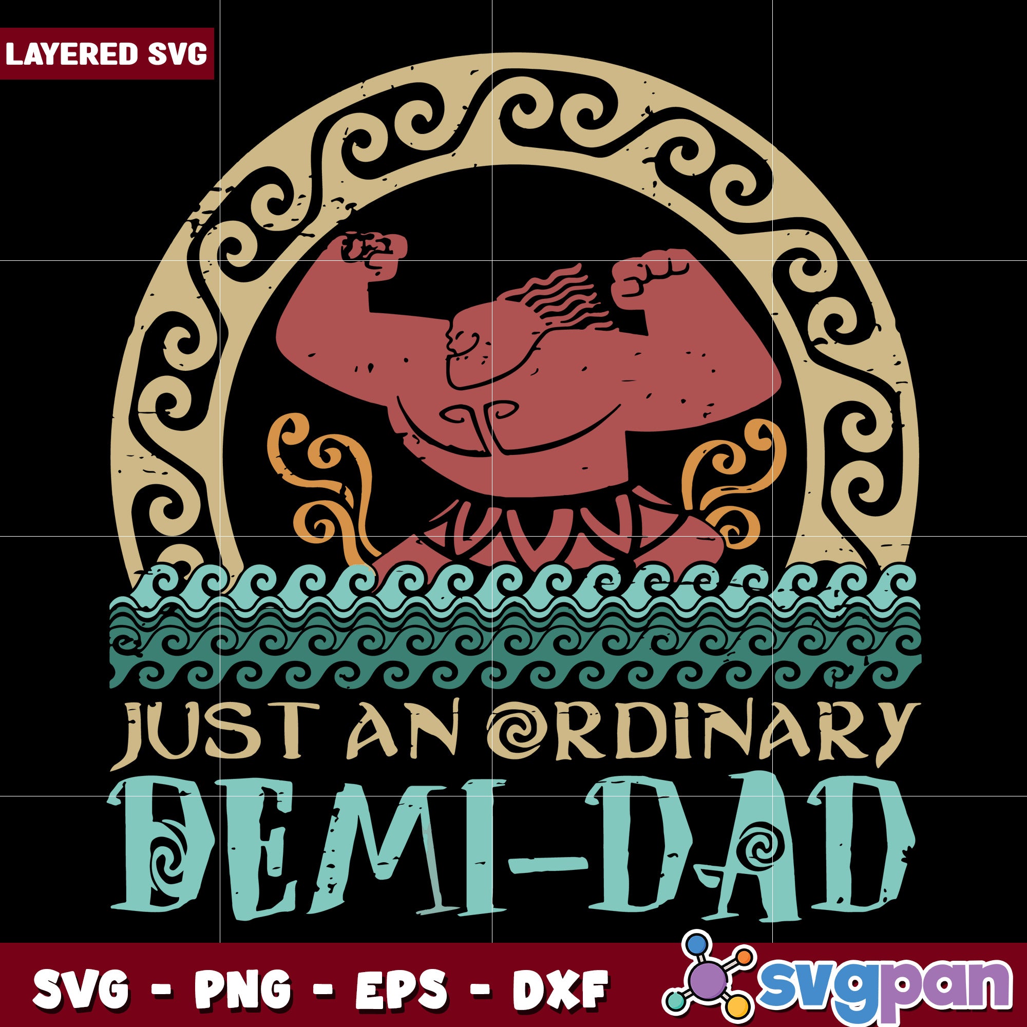 Just an ordinary demi dad svg, disney parks svg, disney chanel svg – svgpan