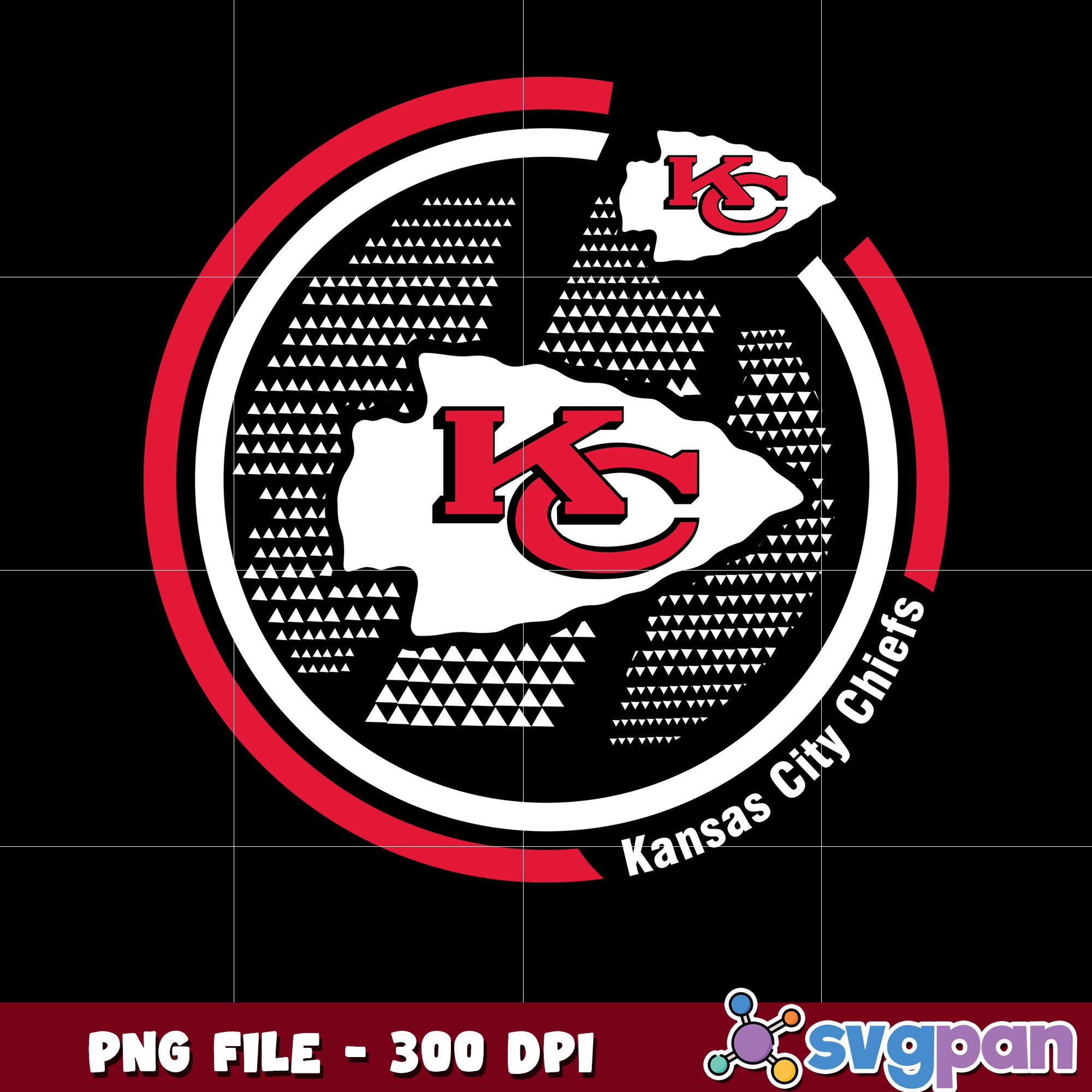 Kansas city chiefs circle logo design png, nfl teams logo png, nfl 202 ...