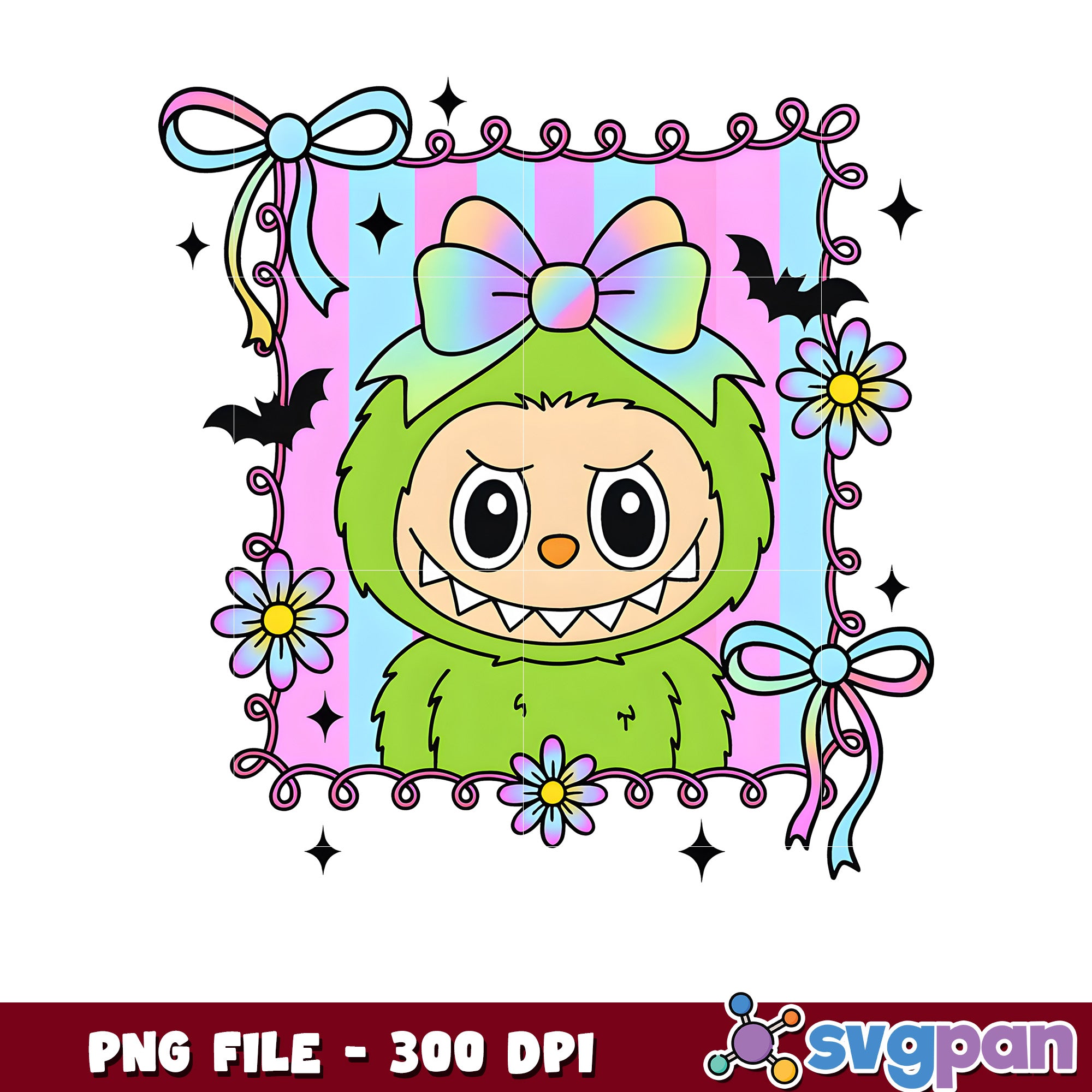 Labubu green colorful png, labubu dolls png, labubu box png – svgpan