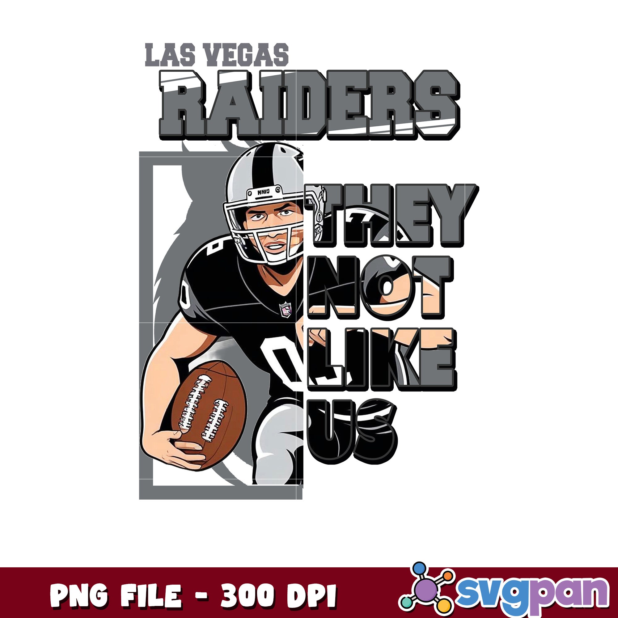Las vegas raiders they not like us png, las vegas raiders meme png, nf ...