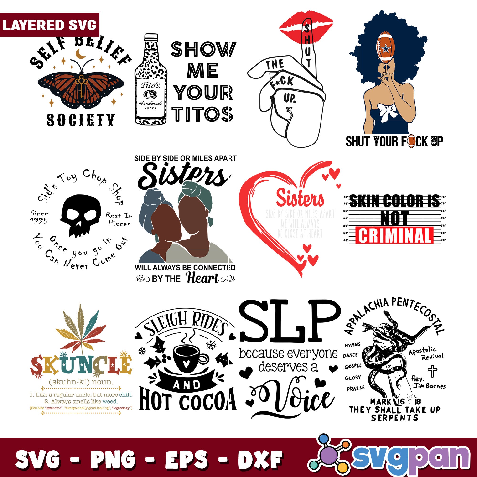 Layered SVG Bundle Designs – svgpan