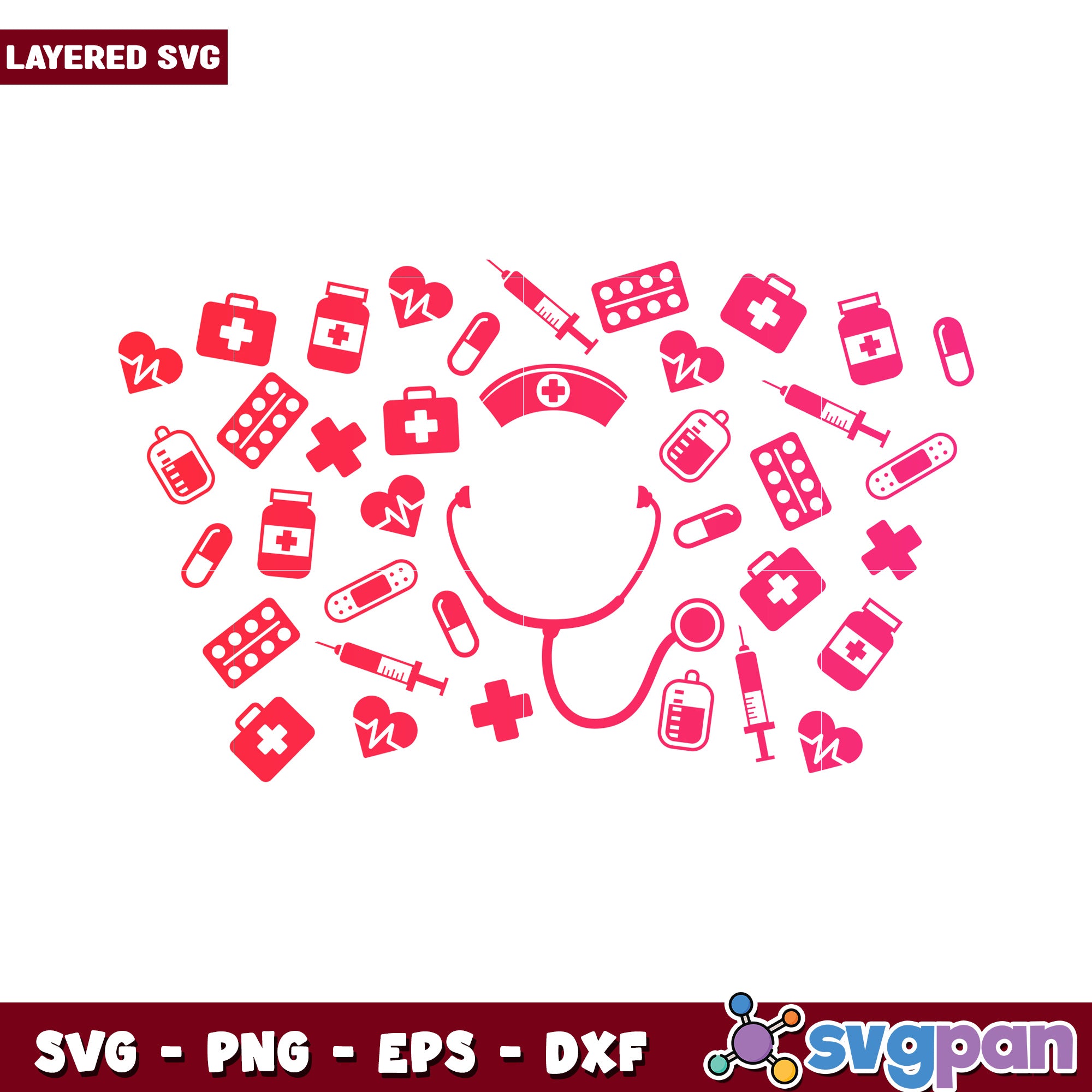 Medical Icon SVG Design, Perfect for Healthcare Projects and More – svgpan