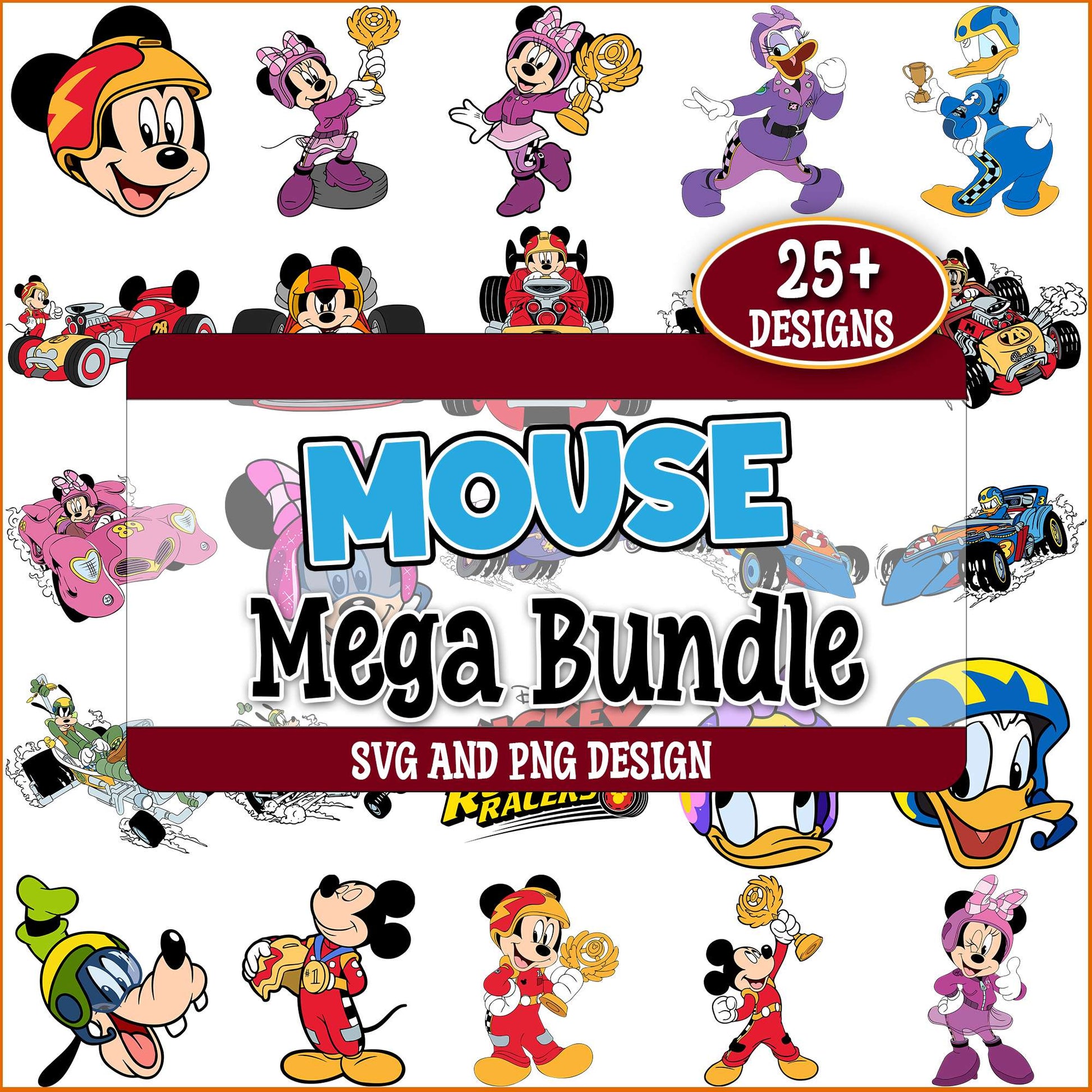 Mickey mouse racing svg bundle, mickey mouse toys svg, mickey mouse sv ...