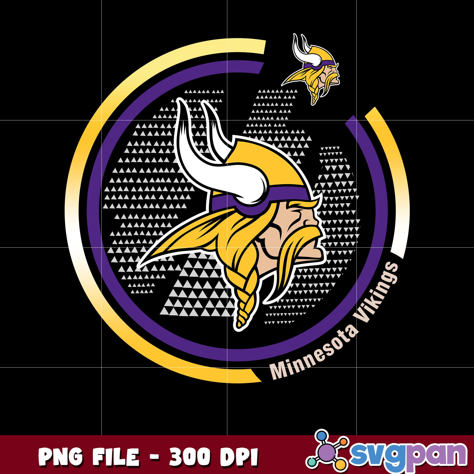 Minnesota vikings circle logo design png, nfl teams logo png, nfl 2025 ...