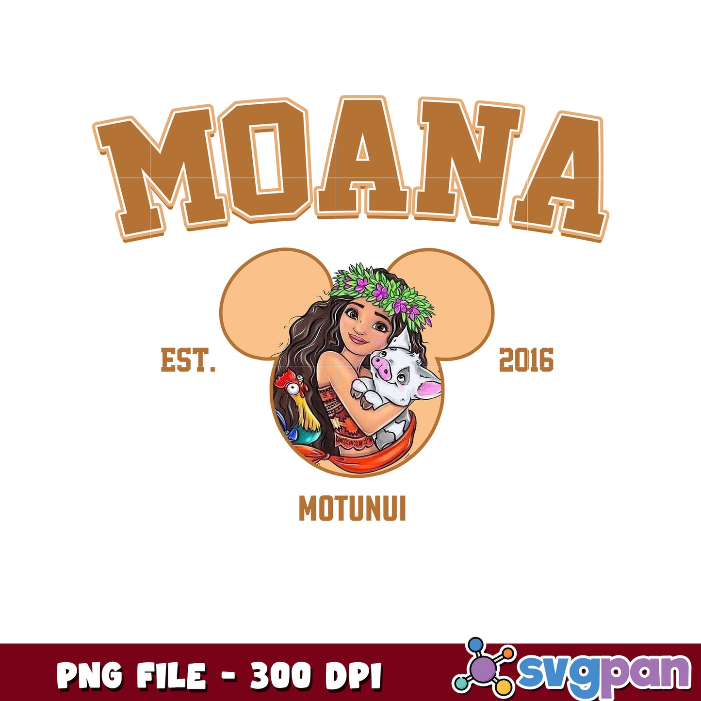 Moana PNG Motunui Island Design – svgpan