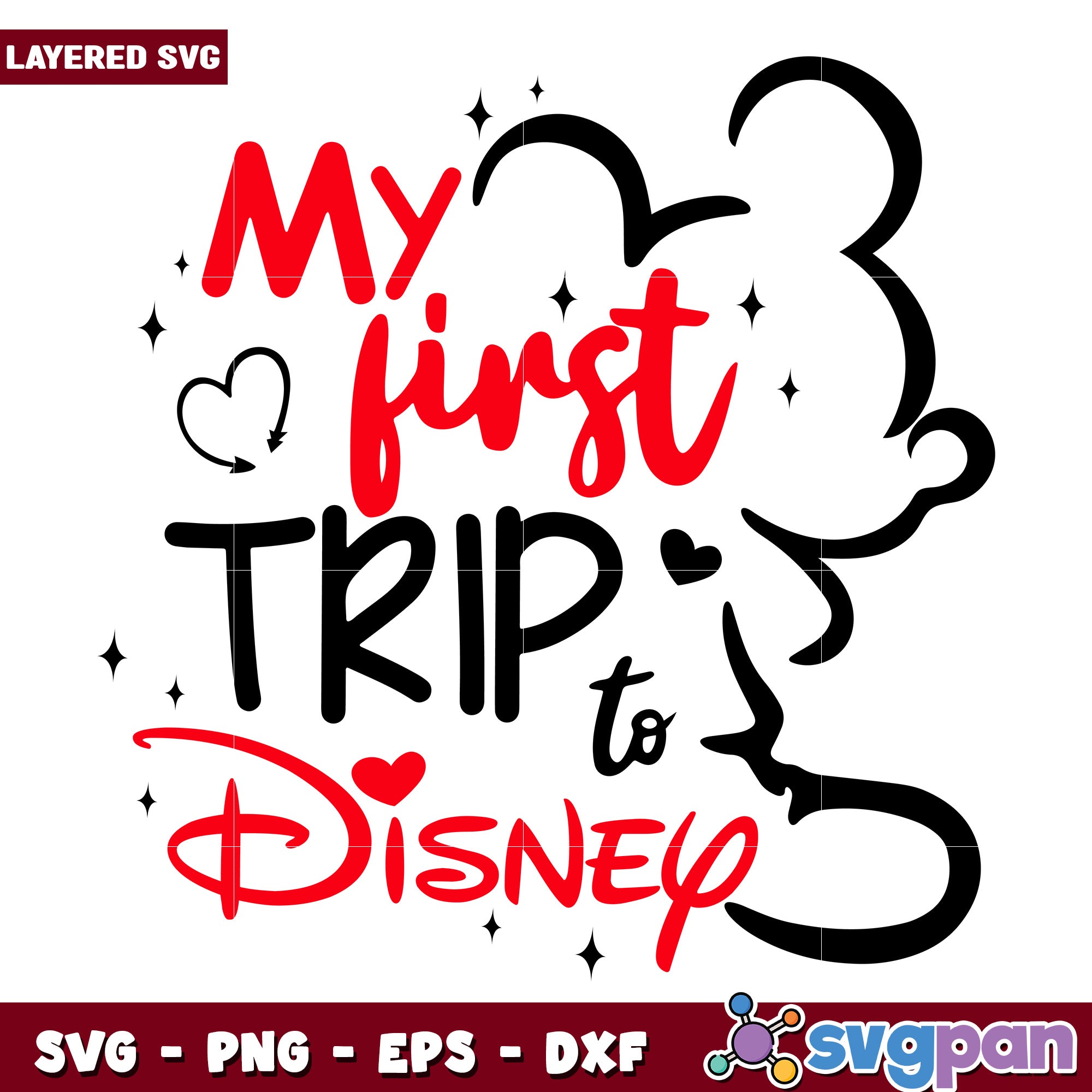 My First Disney Trip SVG – svgpan