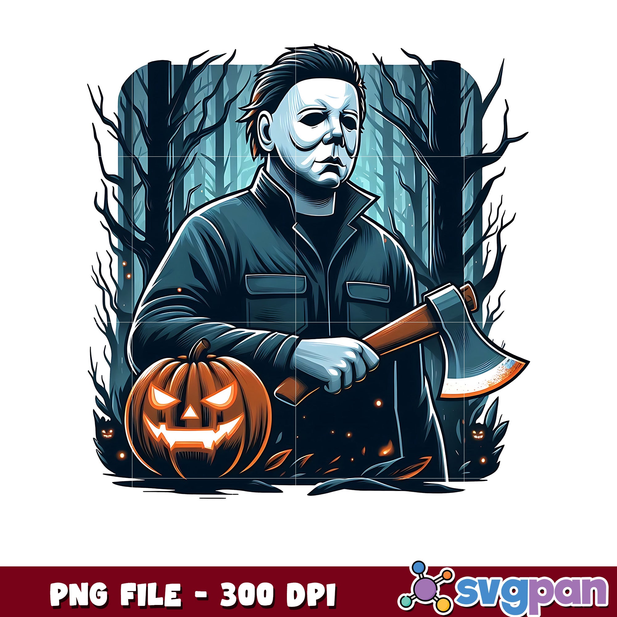 Mychael myers design png, horror movie characters png, halloween movie ...