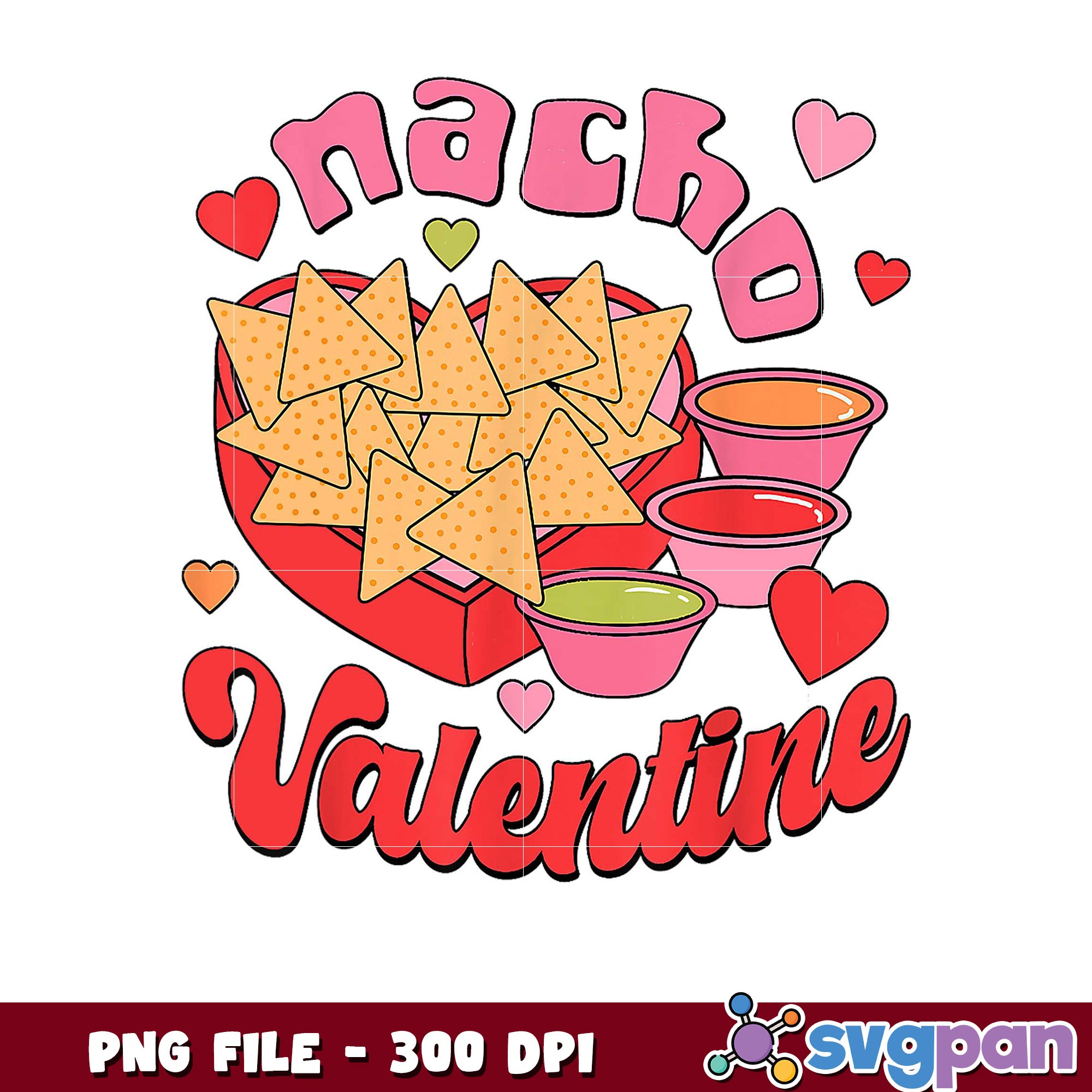 Nacho Valentine design for fun celebrations, perfect gift idea – svgpan