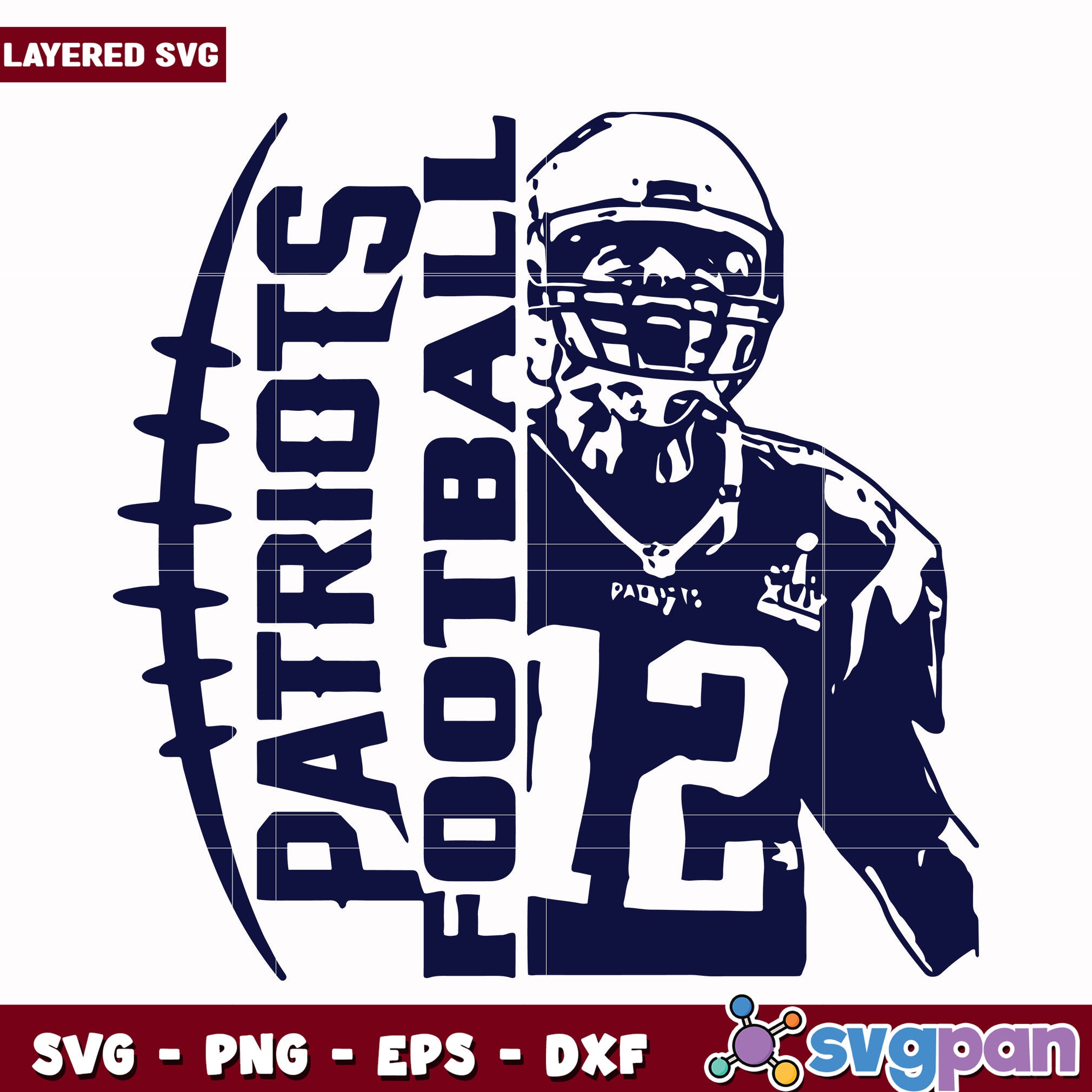 New england patriots football svg, nfl network svg, nfl patriots svg ...
