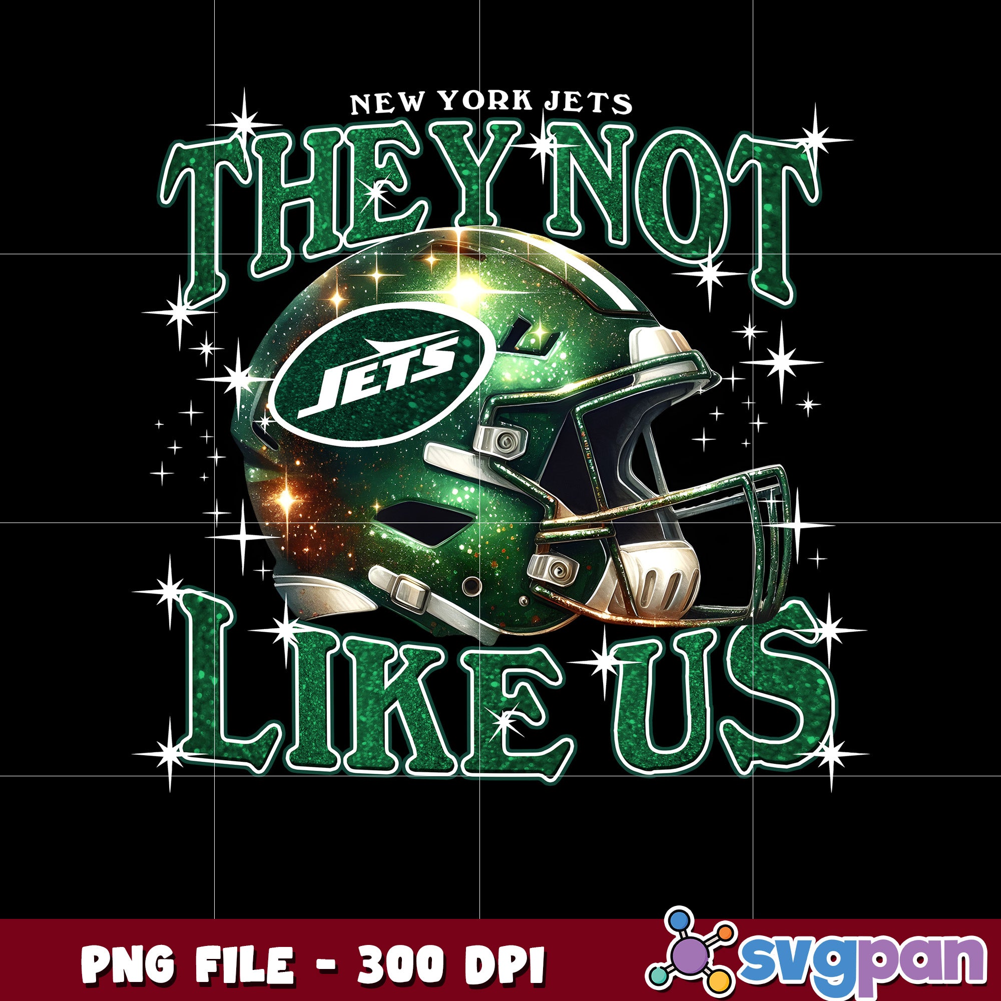 New york jets they not like us helmet design png, american rugby png ...