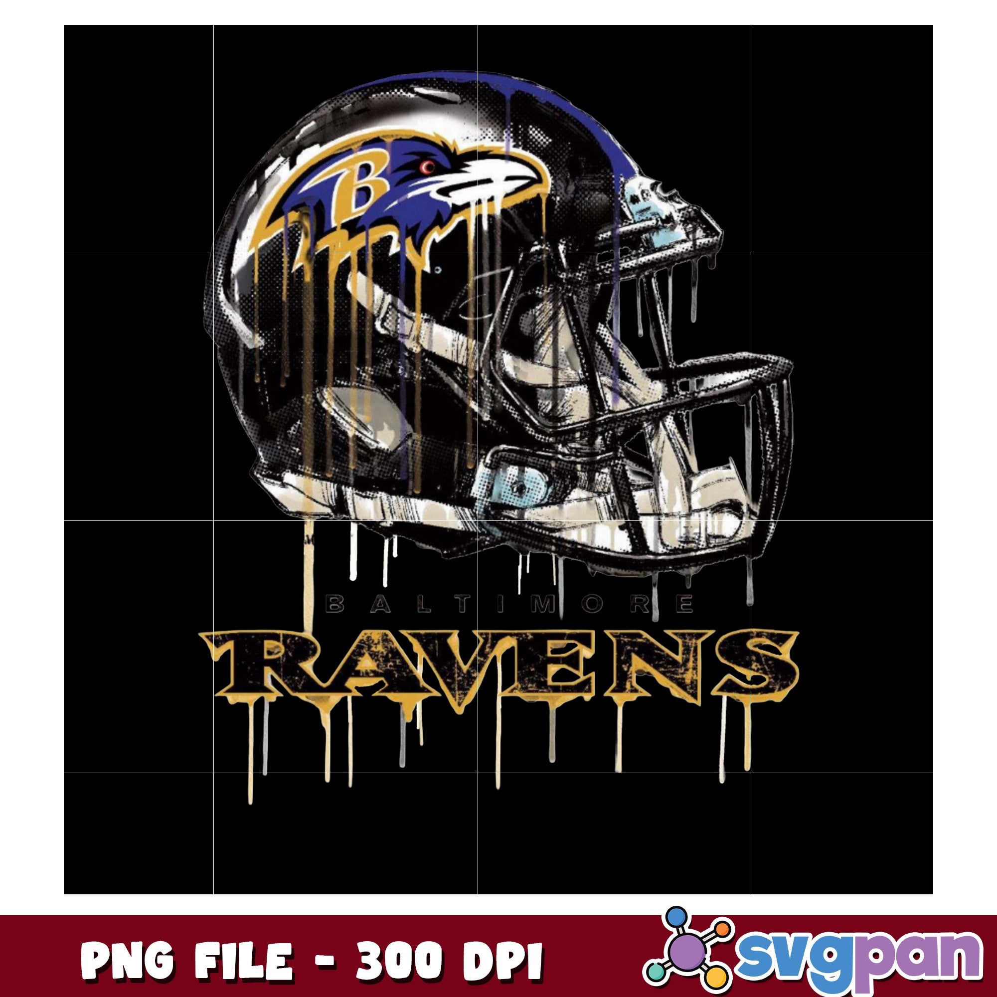 Nfl baltimore ravens helmet design png, american football png, nfl tea ...
