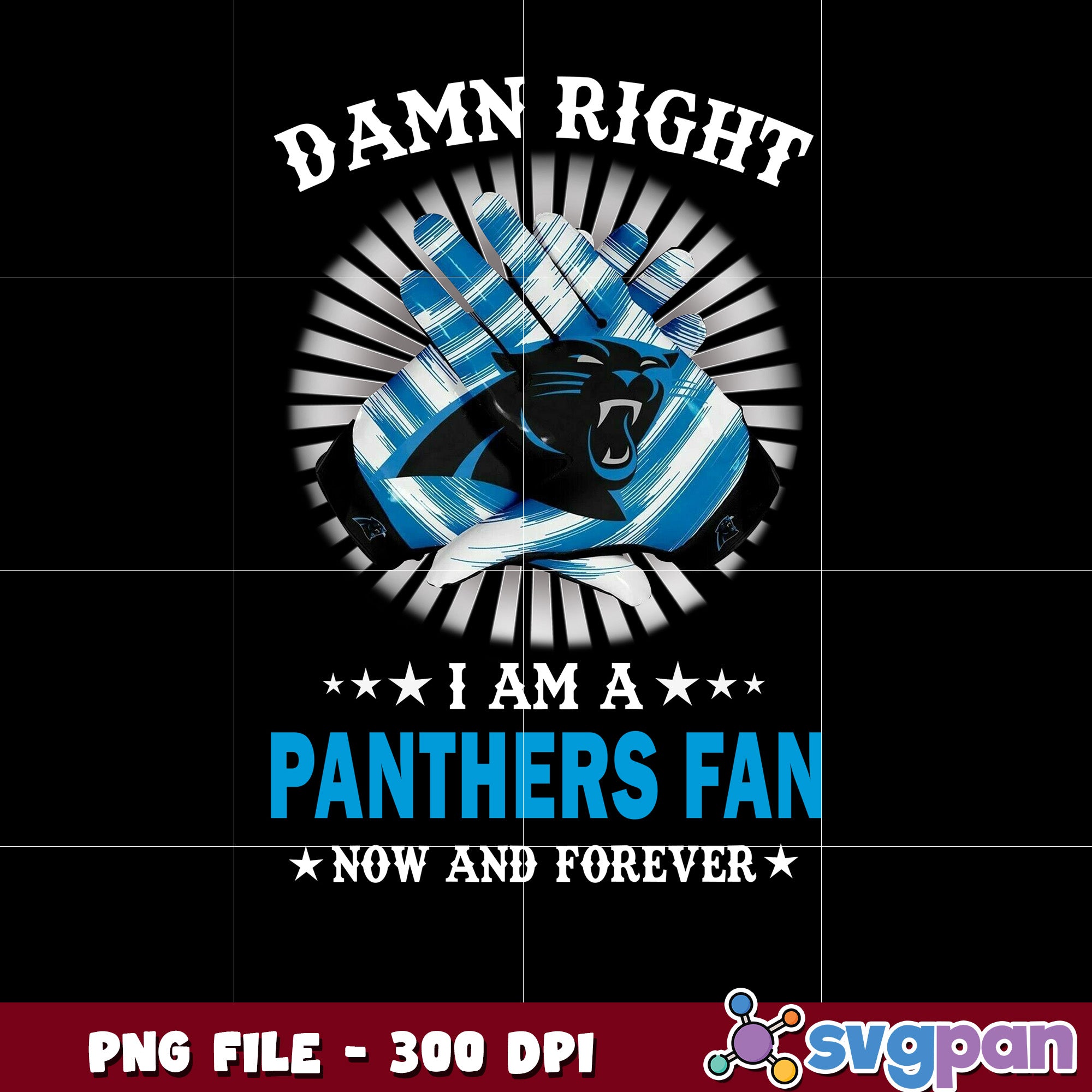Nfl carolina panthers fan club design png, american football fans 2025 ...